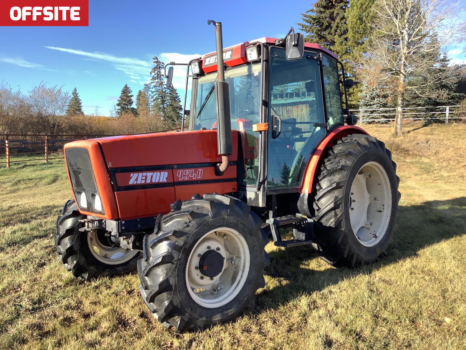 1998 Zetor 9540 MFWD Tractor [25JC05042-002] | Team Auctions