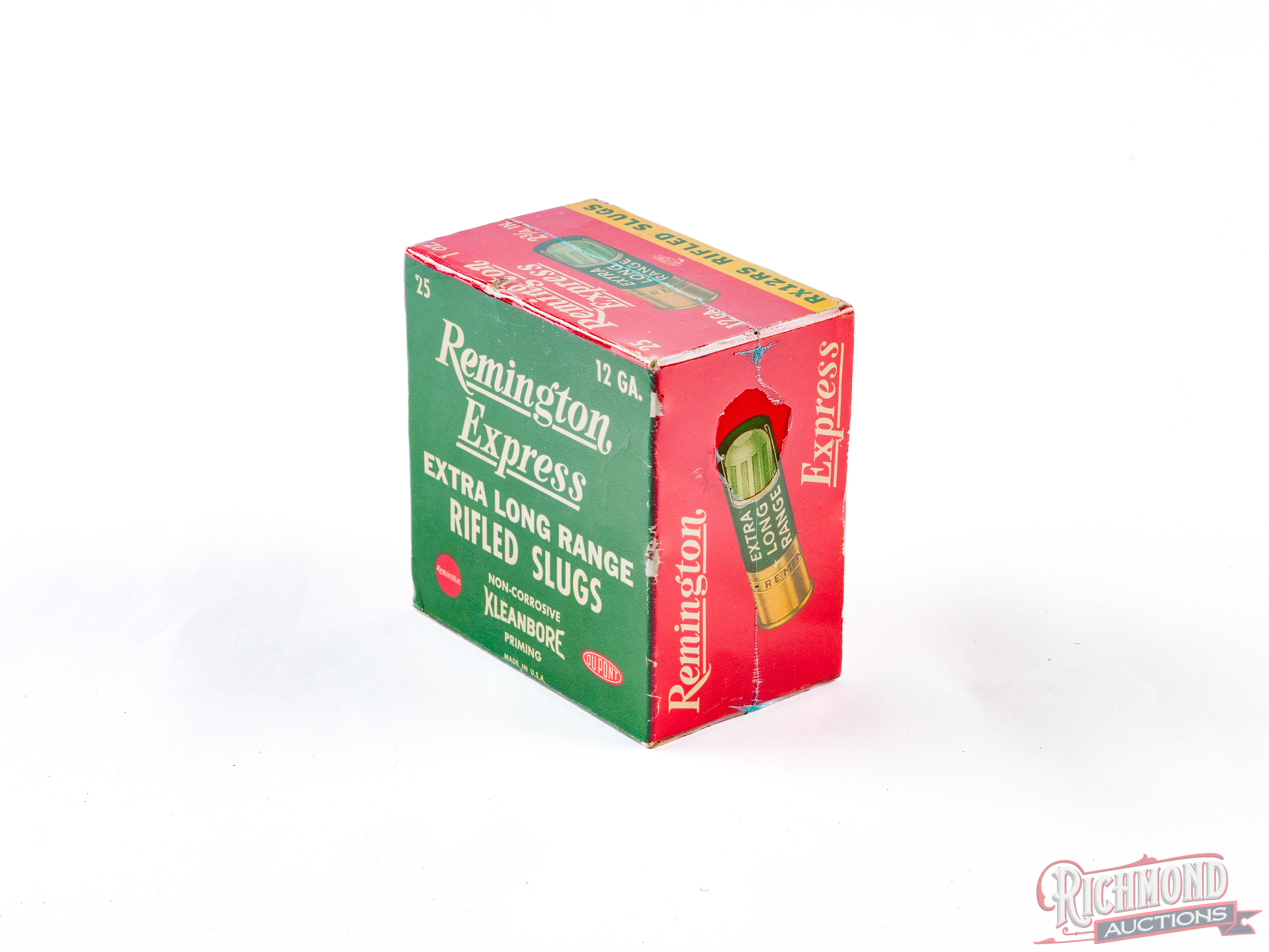 Factory Full Remington Express 12 GA Rifled Slugs Collector Shotshells ...
