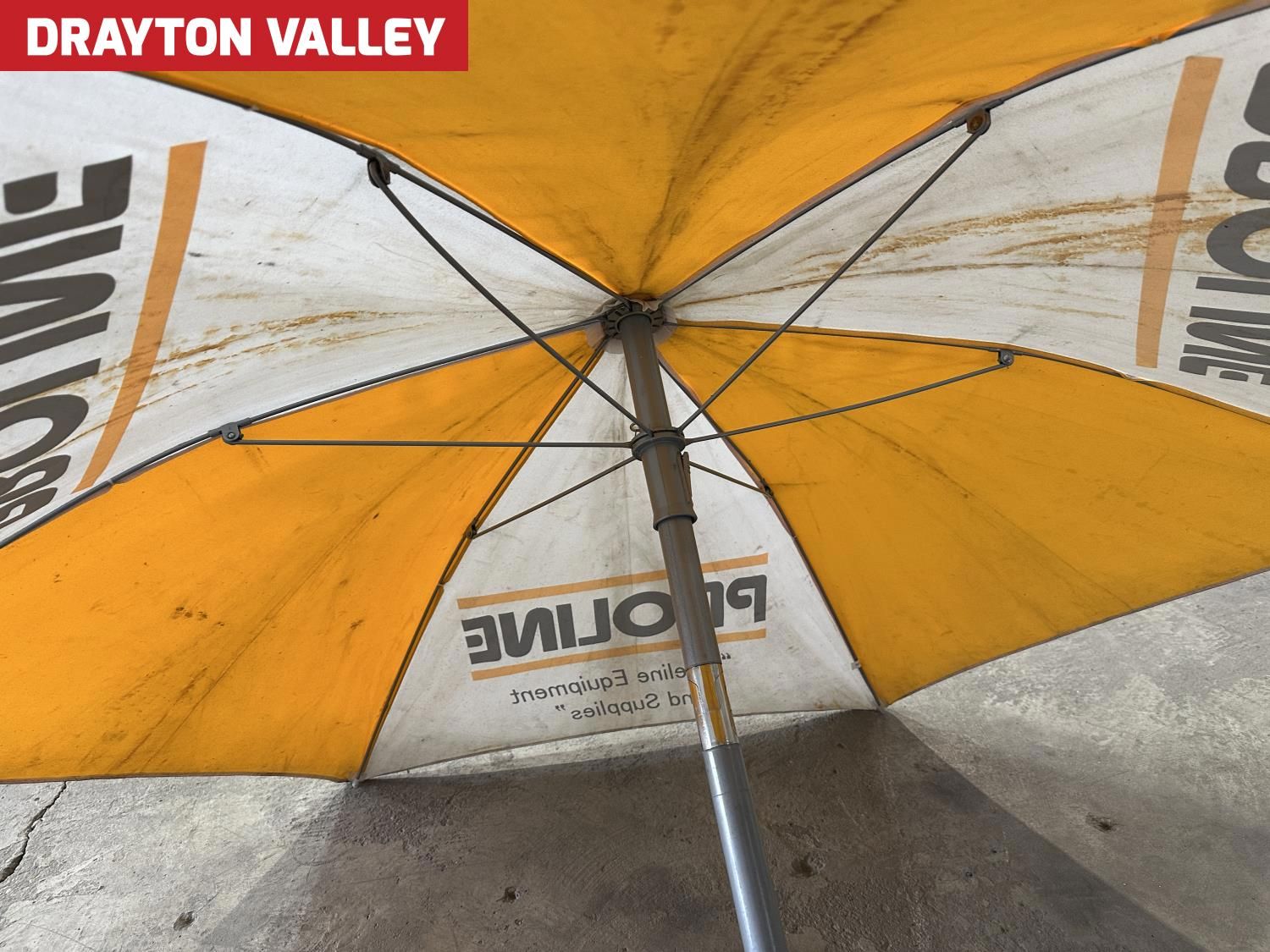 (3) Canvas Welder's Umbrellas [25JD10041-001] | Team Auctions