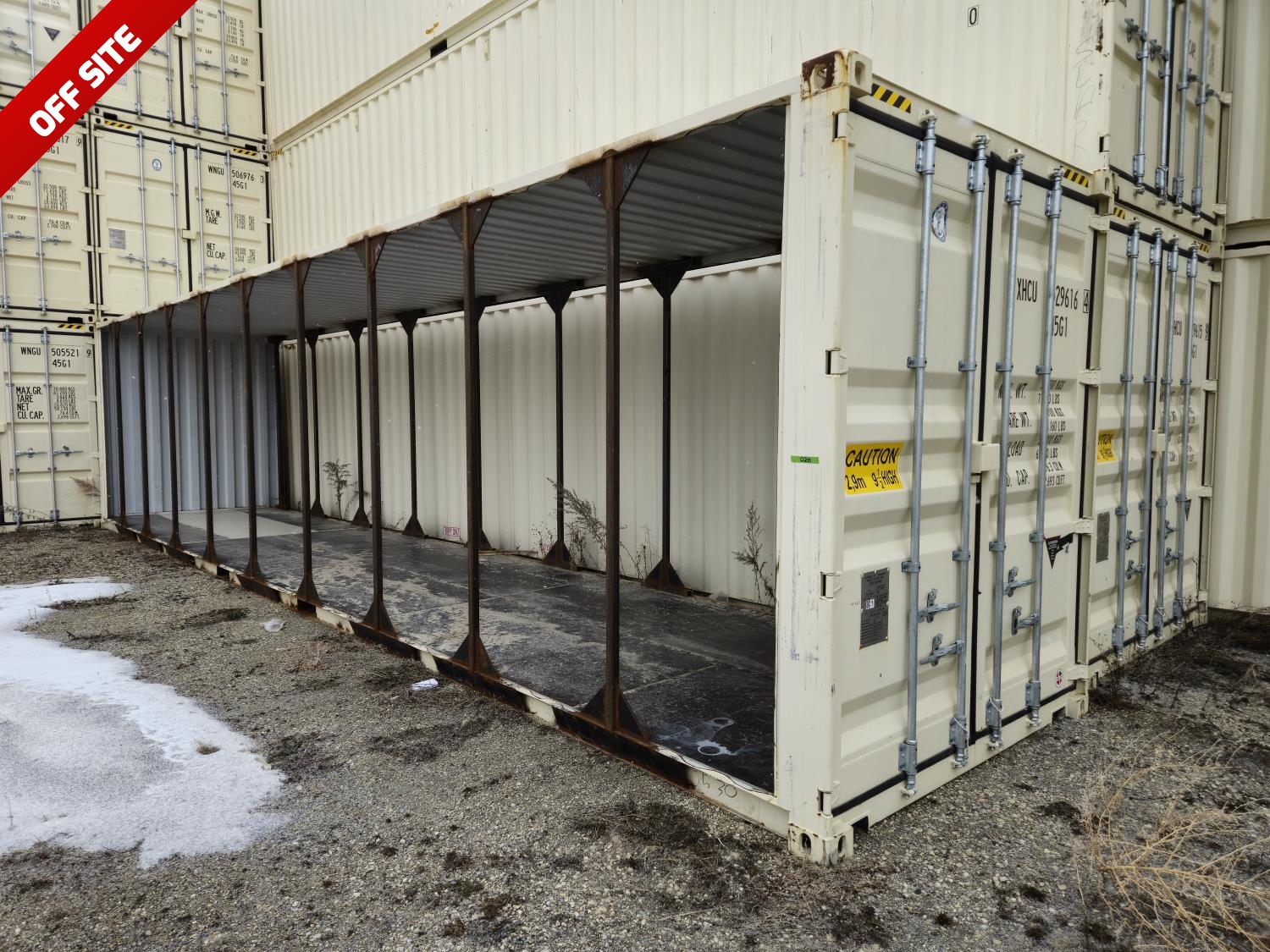 40 Ft Open Air Container [25DD41001-026] | Team Auctions