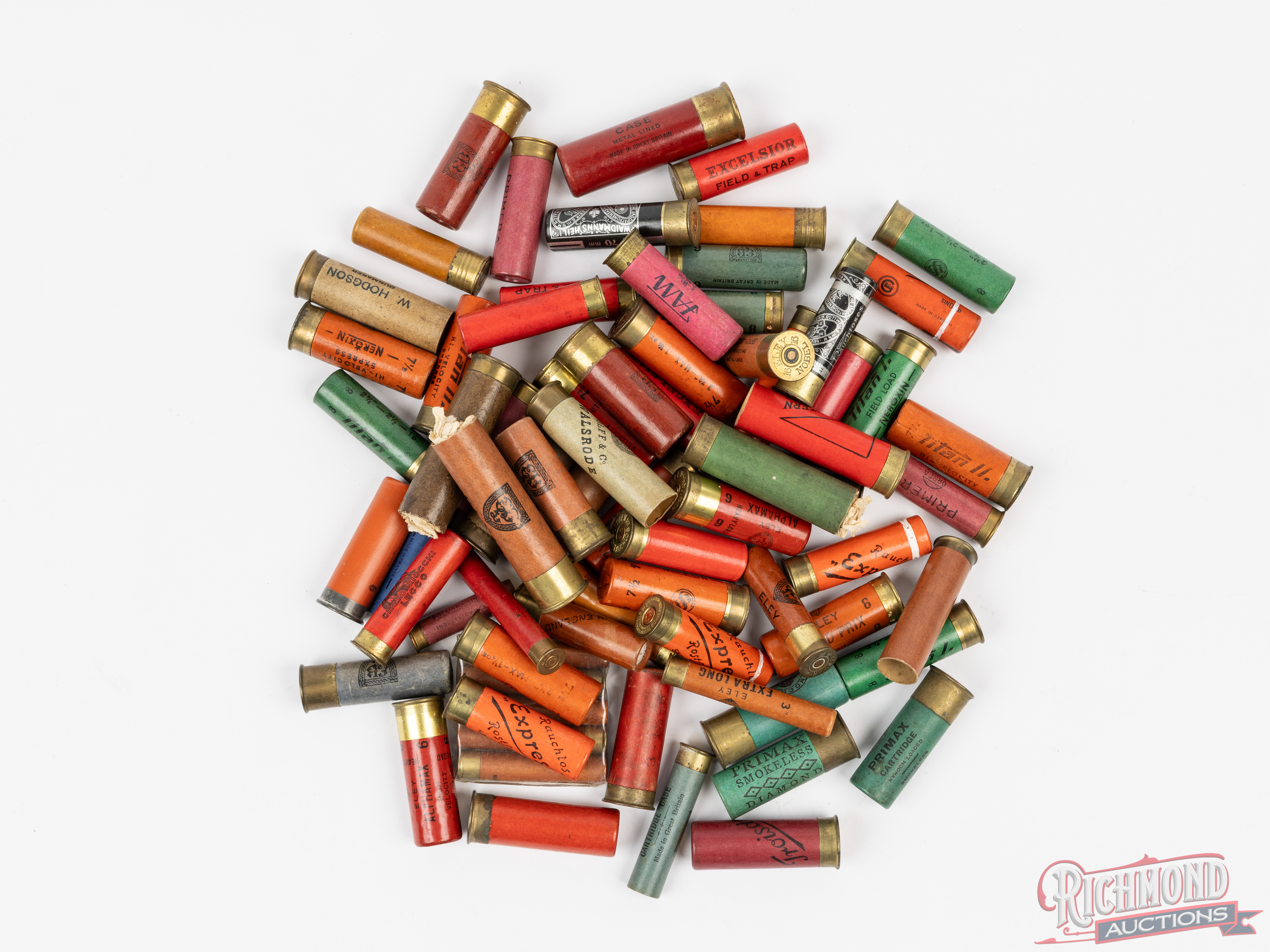 Large Collection Of Foreign Paper Shotshells In Hard To Find Gauges ...