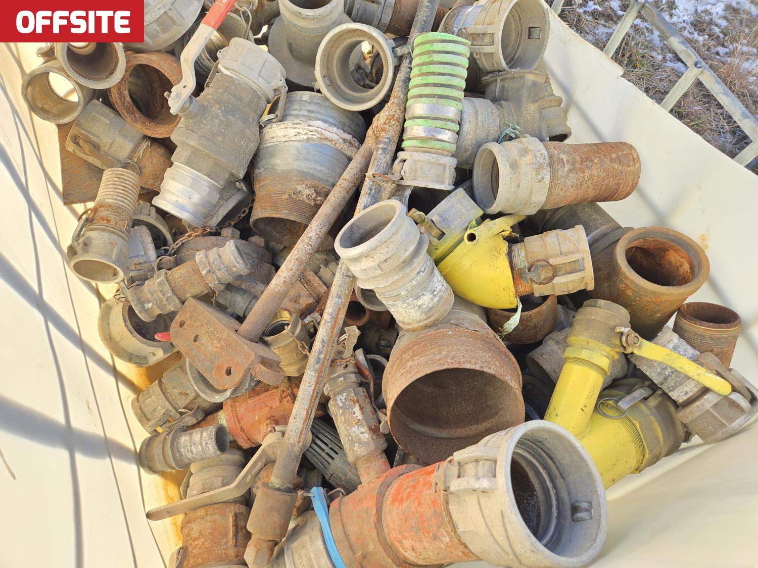 Large Qty of Cam Locks, Pipe Fittings [25LC05010-245] | Team Auctions