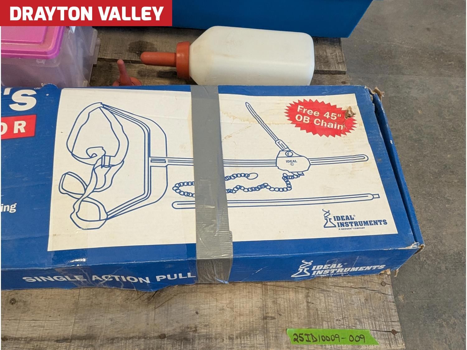 Dr. Frank's Fetal Extractor (Unused), Calf Sled and Qty of Livestock ...