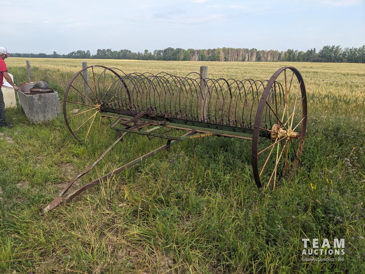 John Deere 10 Ft Dump Rake [23HF11001-001] | Team Auctions