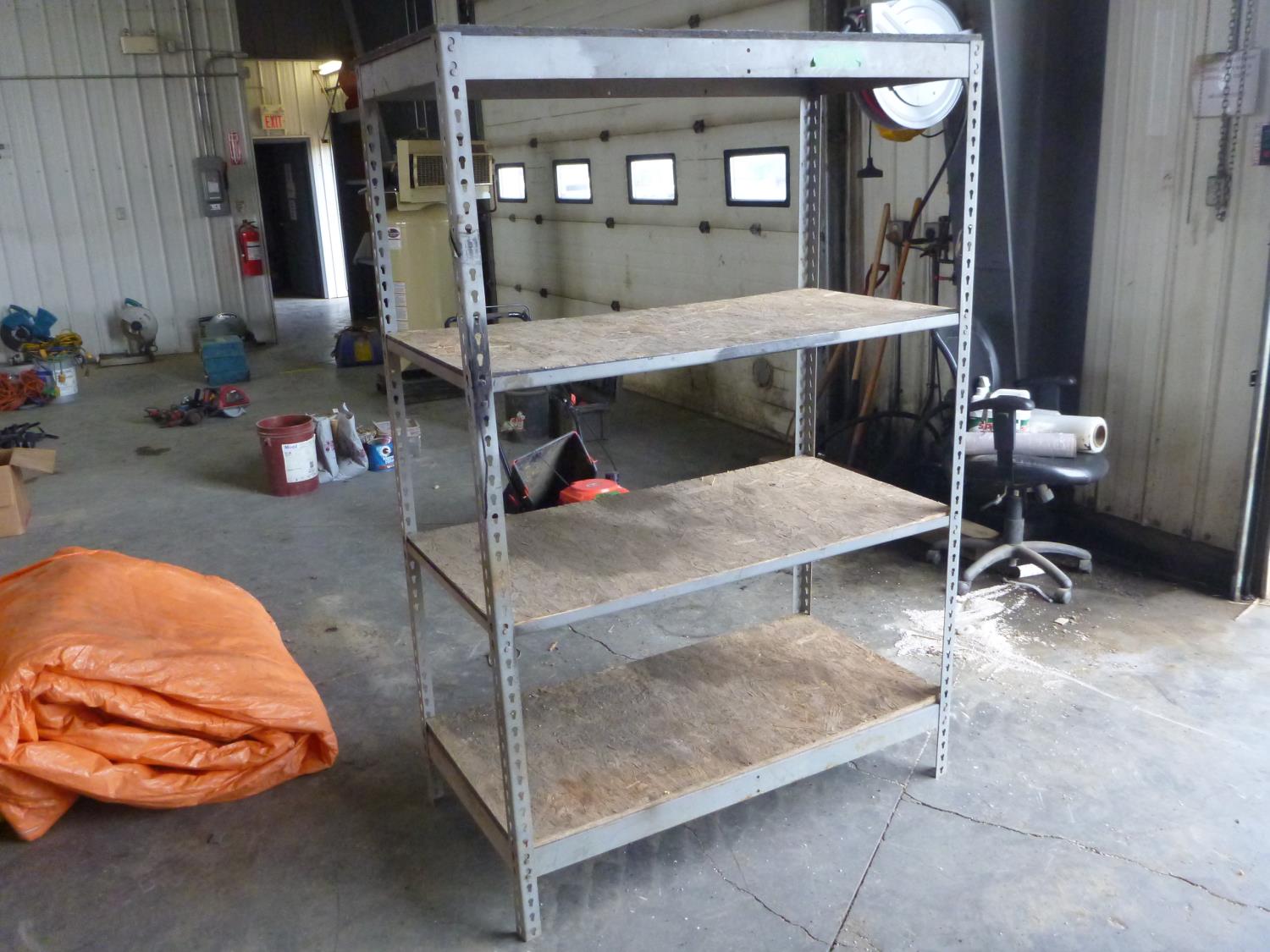 24 Inch X 48 Inch Metal Shelf [25GG44001-234] | Team Auctions