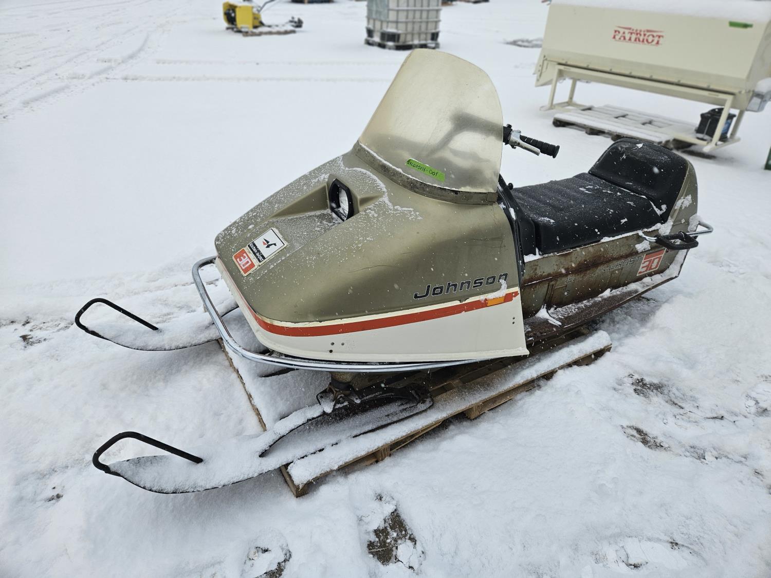 1974 Johnson Golden Ghost Snowmobile (Inoperable) [24LD05016-001 ...