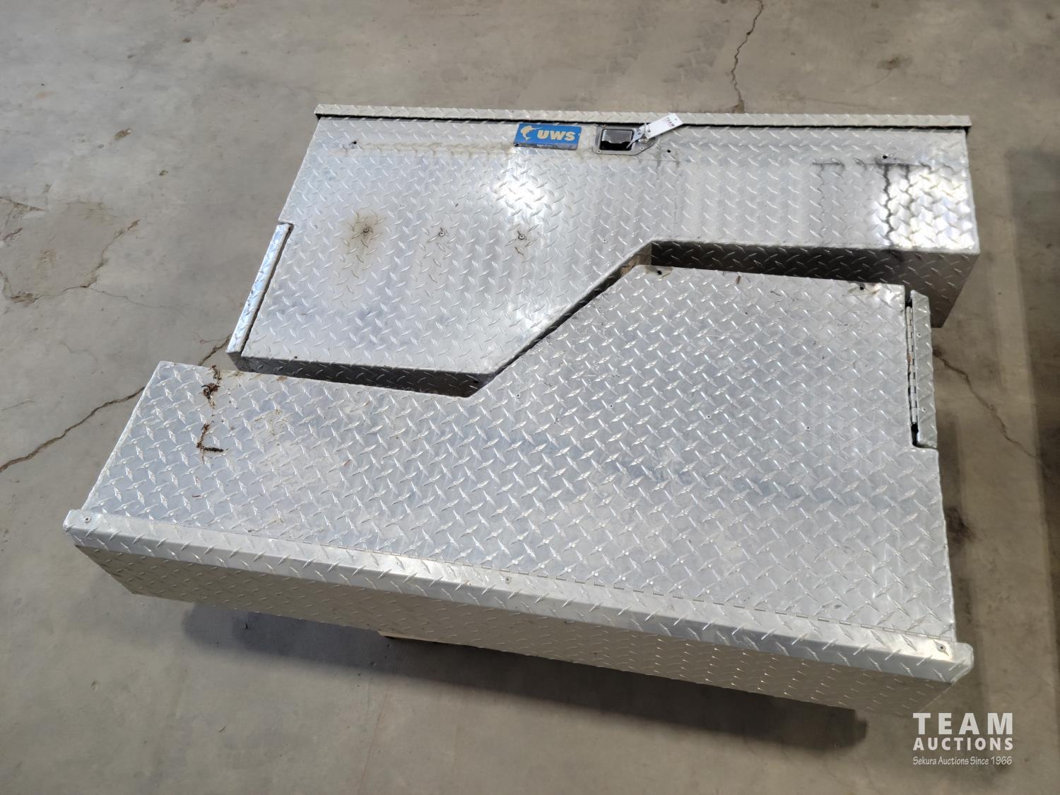 (2) UWS Side Mount Tool Boxes [23JB10030-002] | Team Auctions