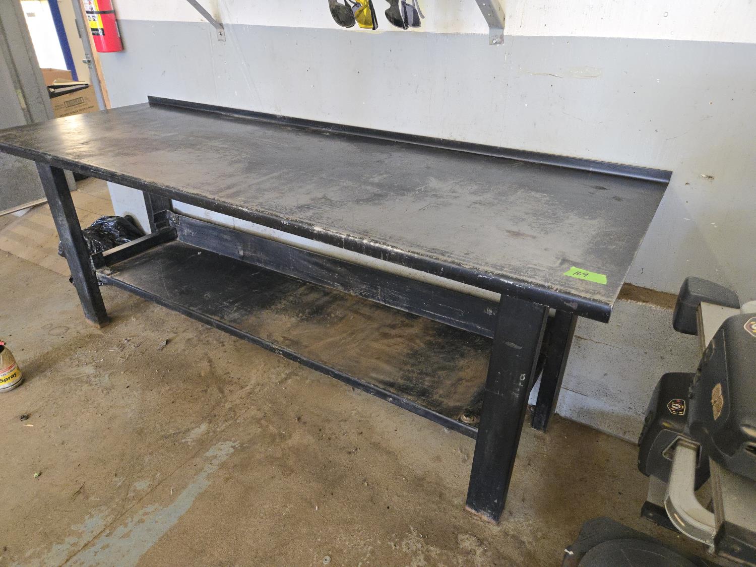90 Inch Metal Work Bench [24JM37001-169] | Team Auctions