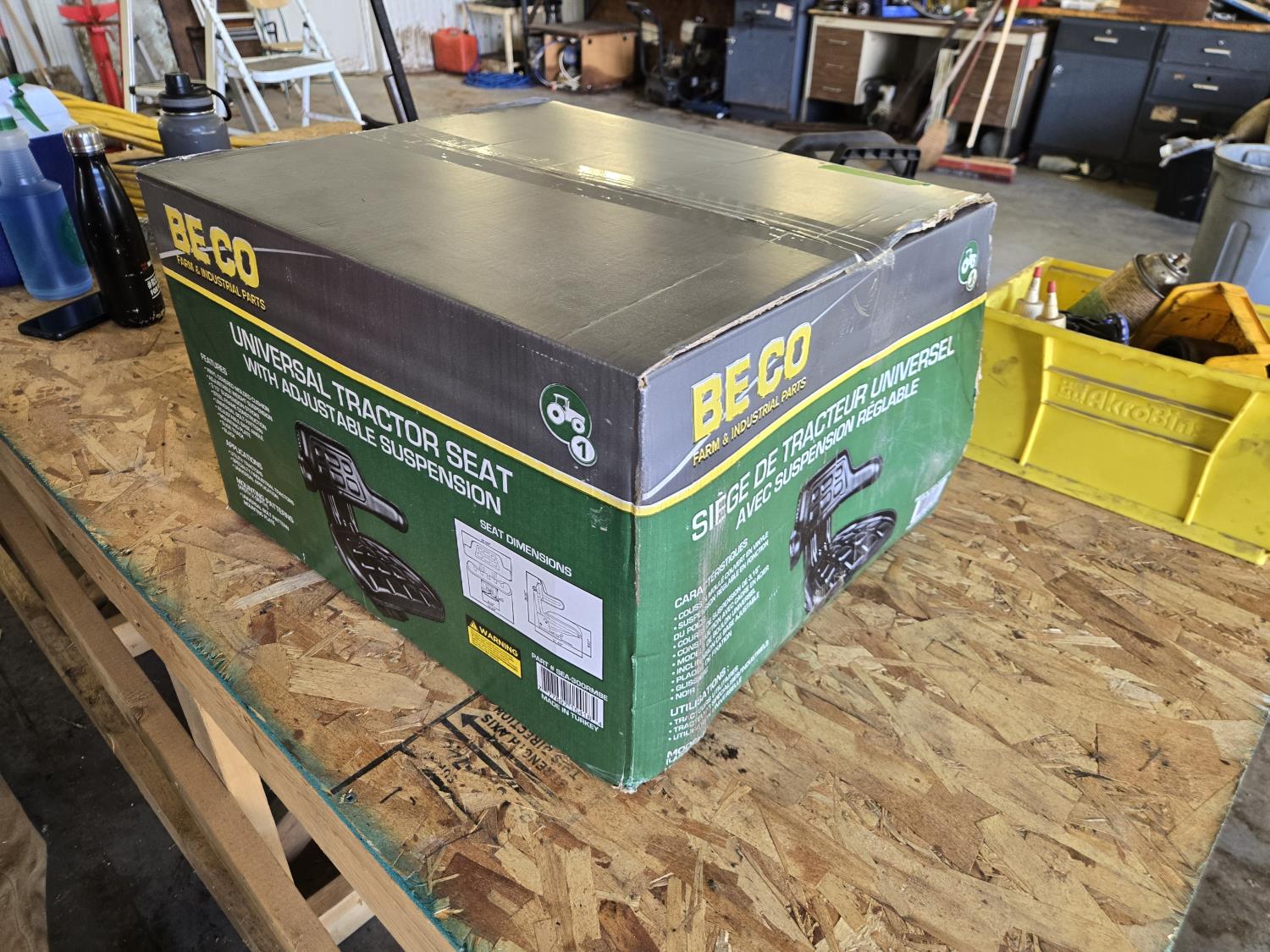 Beco Universal Tractor Seat (Unused) [25GJ05001-166] | Team Auctions