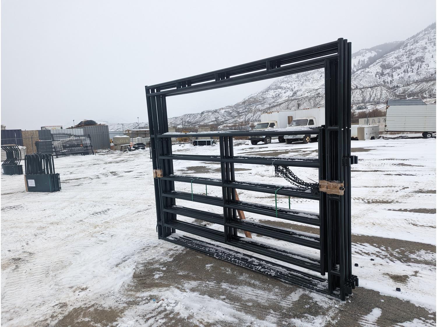 (1) 10 Ft Livestock Frame Gates (Unused) [24CE18993-010] | Team Auctions