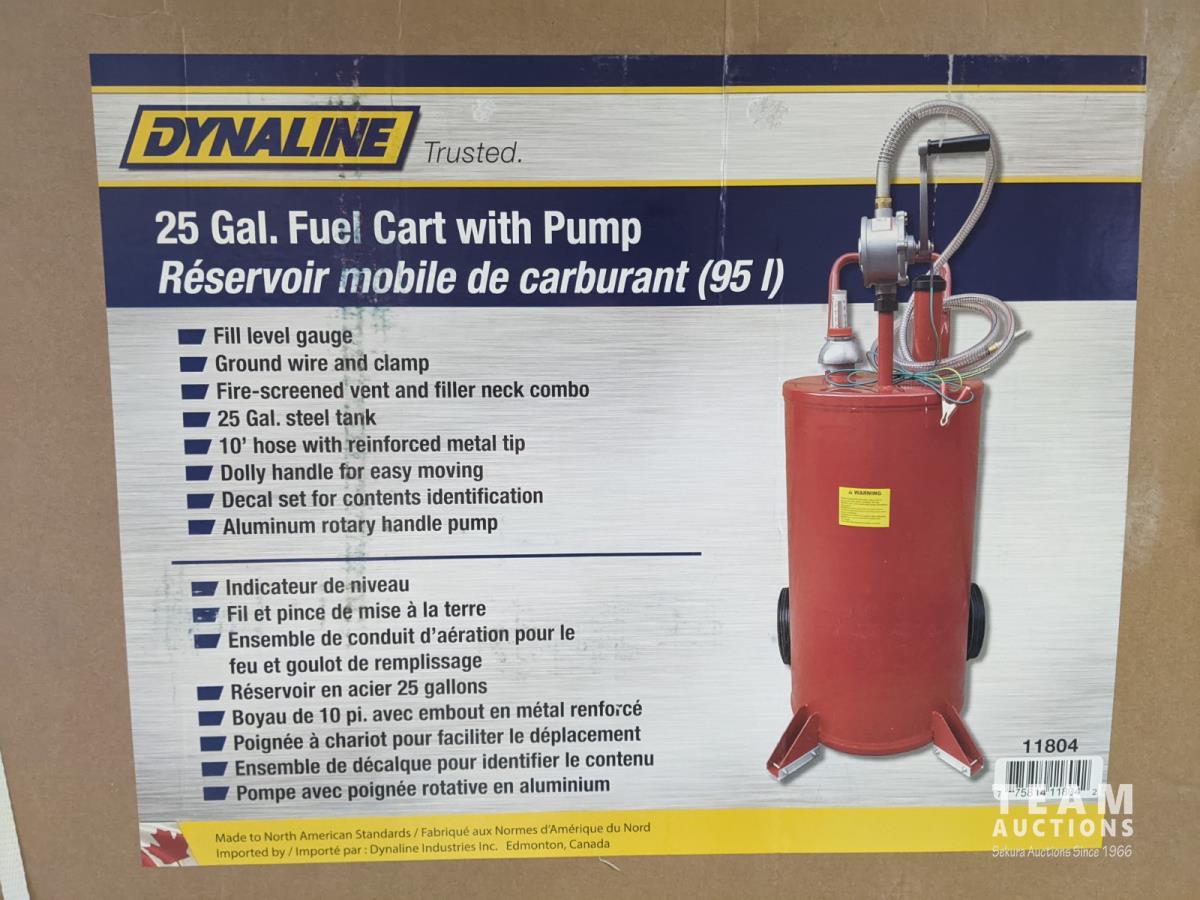 25 Gallon Fuel Cart (Unused) [23CC05005-014] | Team Auctions