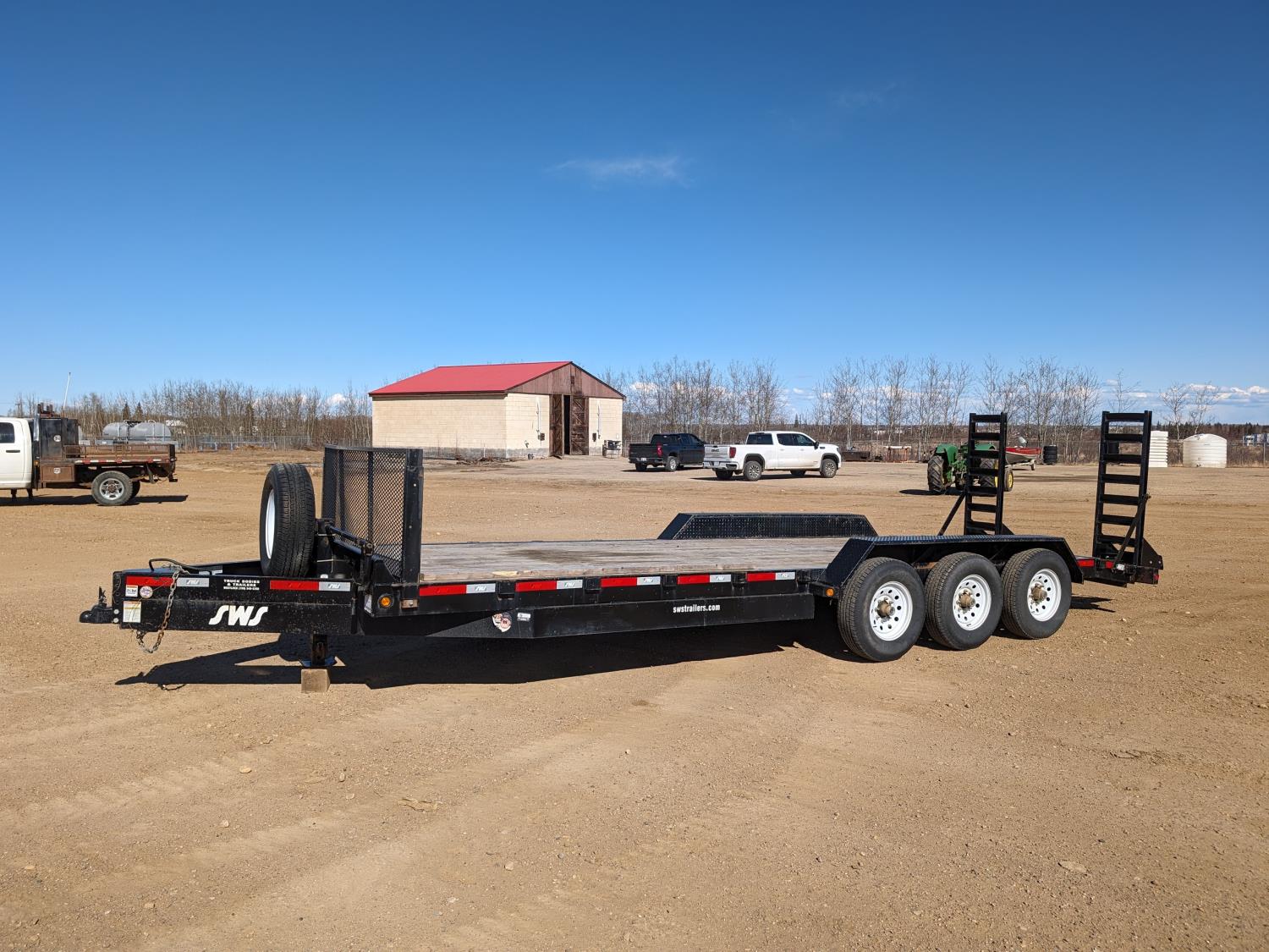 2021 ABU Trailers 23 Ft TRI/A Flat Deck Trailer [24EA33003-006] | Team ...