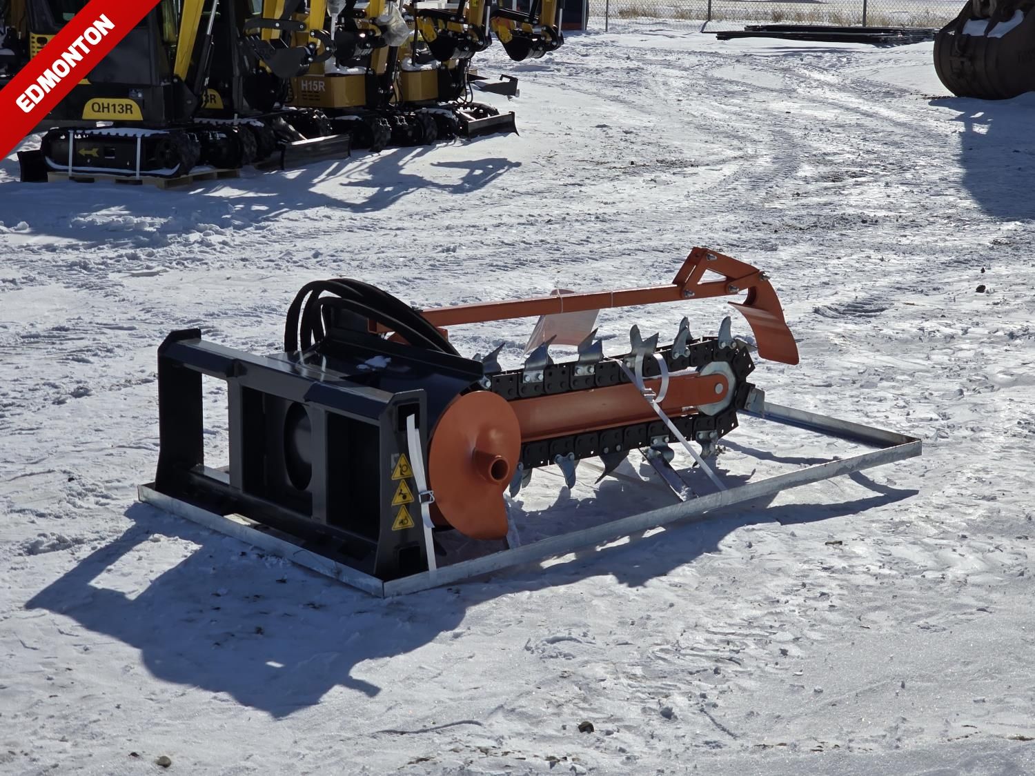 2025 WIG XN-KG01-48 48 Inch Skid Steer Trencher (Unused) [25CD13790-004] | Team Auctions