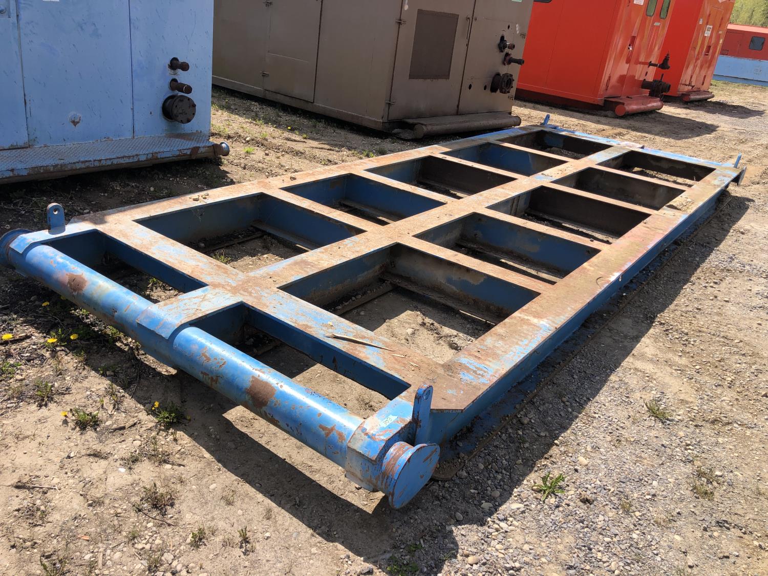 7 Ft X 20 Ft Shipping Container Frame [24FQ18001-303] | Team Auctions