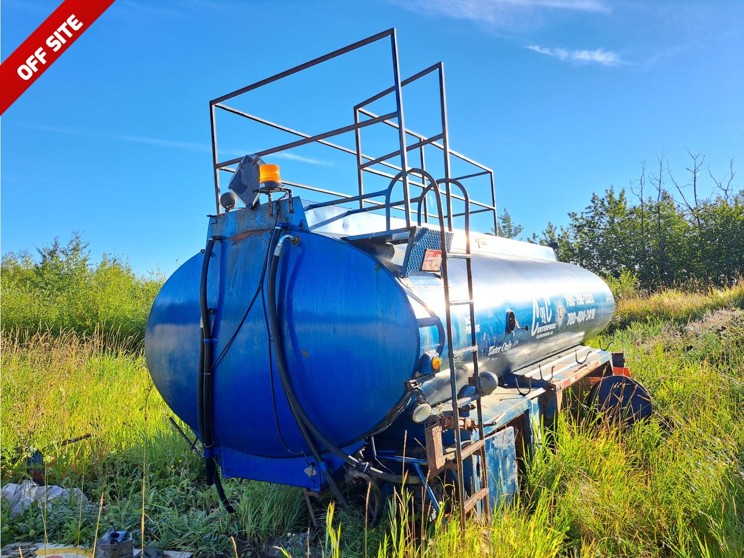 16,000 Liter Water Tank with Hydraulic Pump & Tank [24ID31006-001 ...