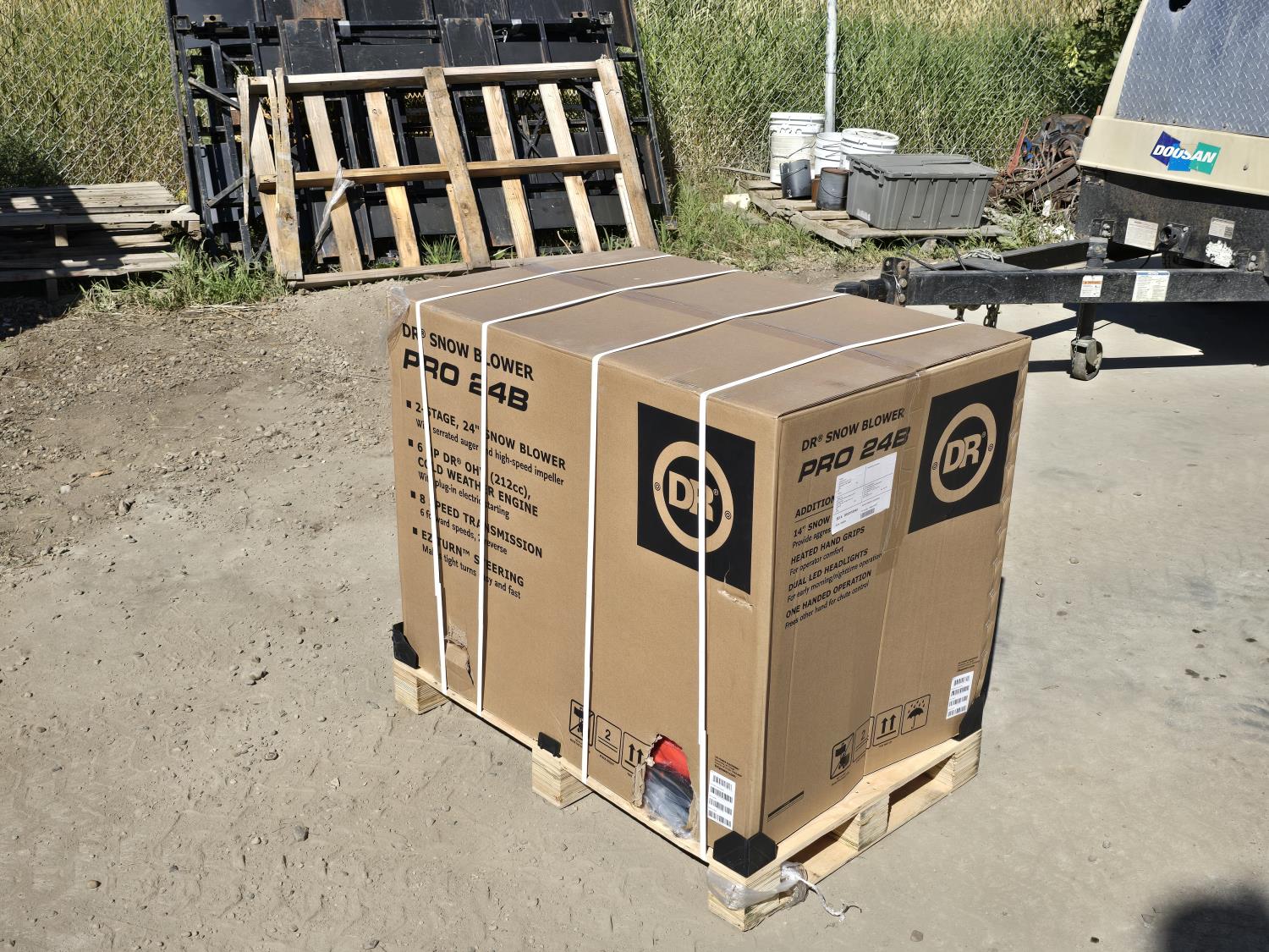 DR Pro 24B 24 Inch Gas Snow Blower (Unused) [24JH02001-173] | Team Auctions