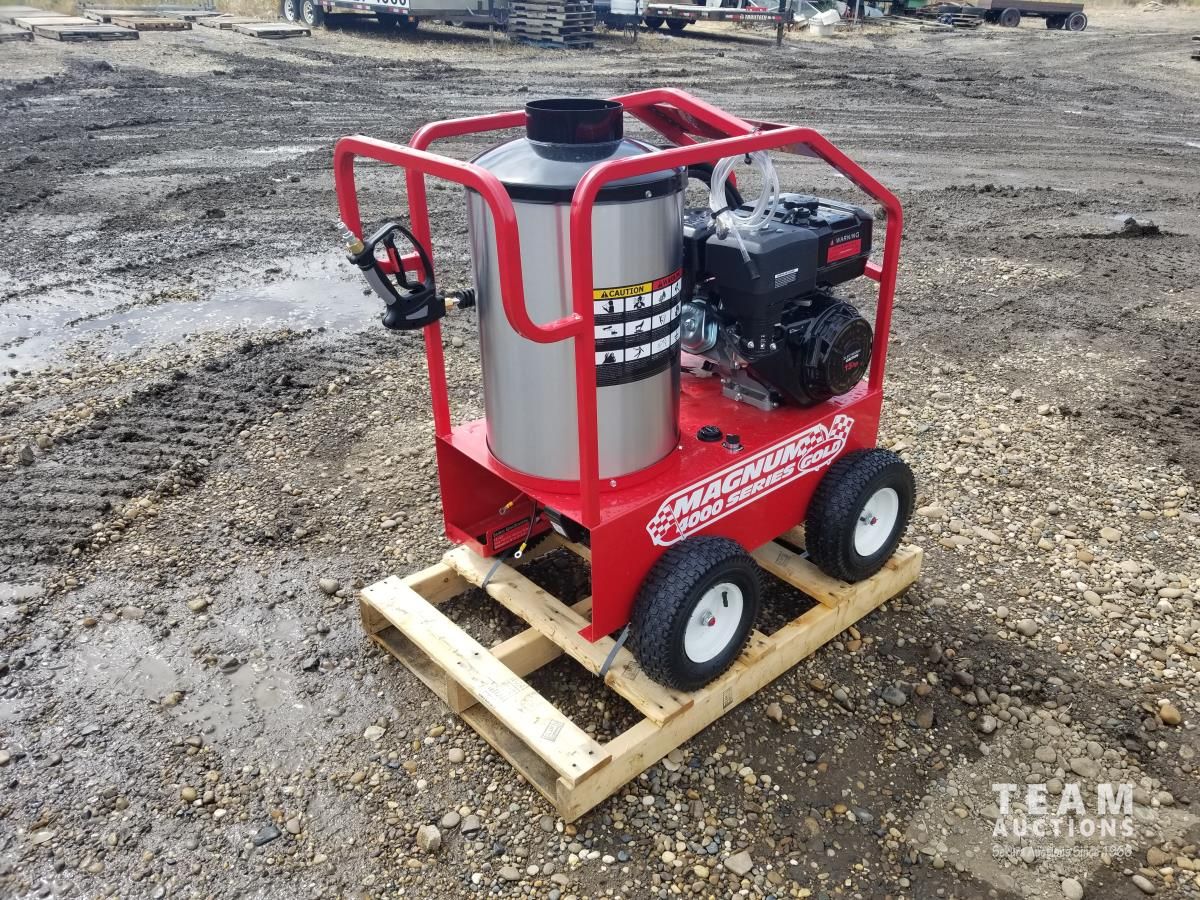 Magnum EKS-GS18 4000 Series Gold Diesel Fired Hot Water Pressure Washer ...