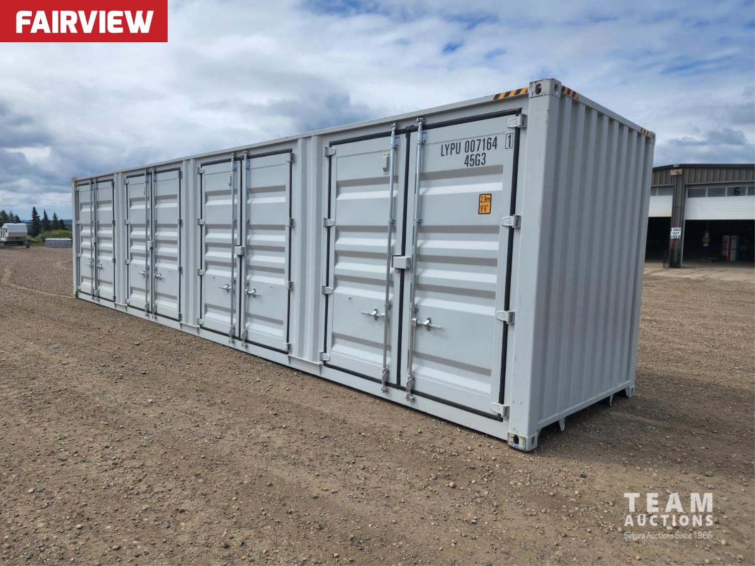 2025 40 Ft High Cube Shipping Container [25KC10998-042] | Team Auctions