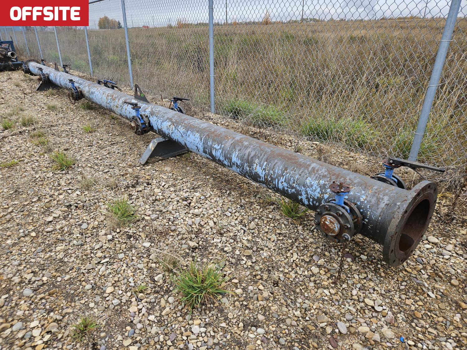 36 Ft 11 Way Frac Manifold [25JC37021-055] | Team Auctions