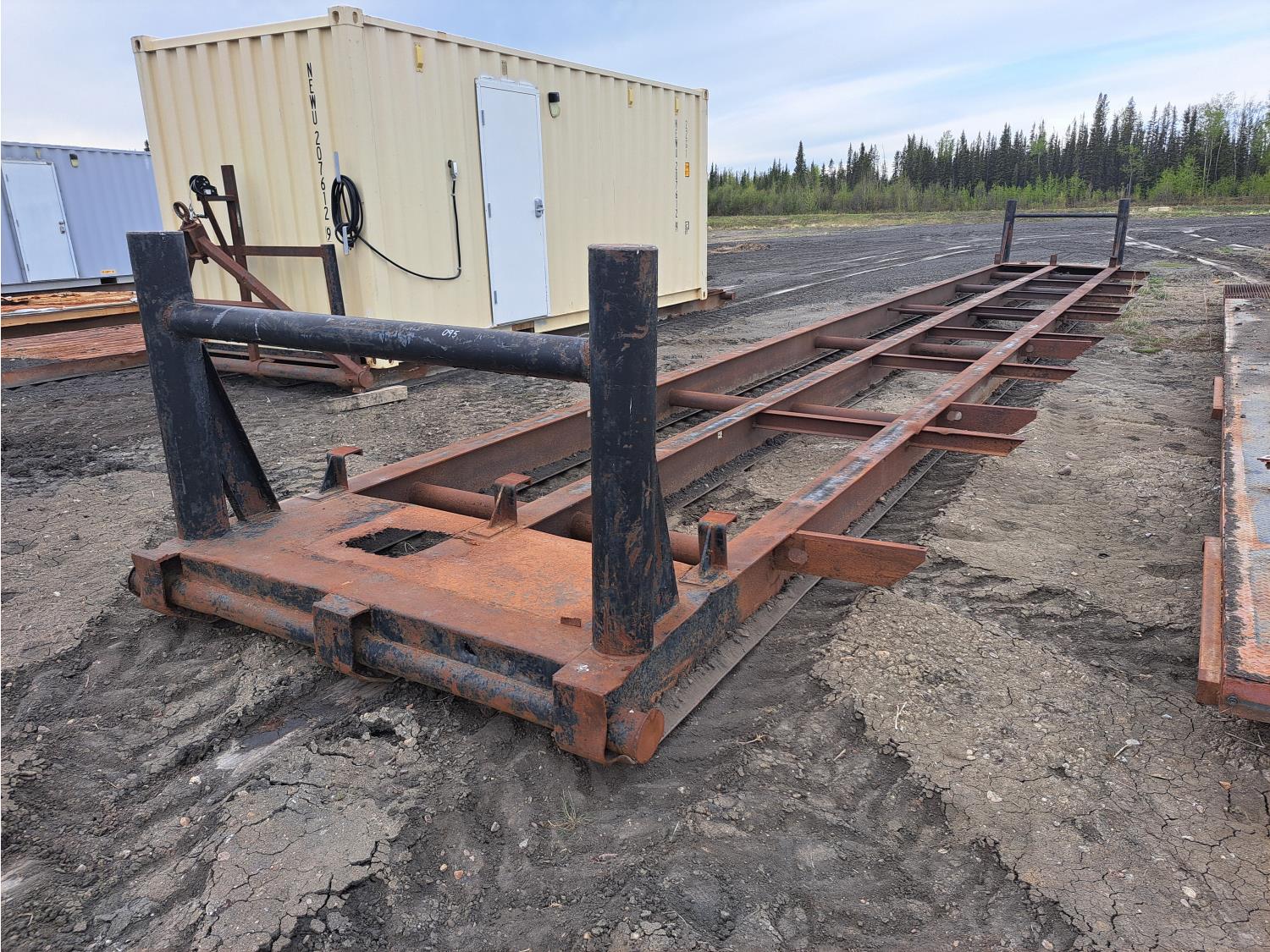 8 Ft X 53 Ft Steel Skid [24FL07001-095] | Team Auctions