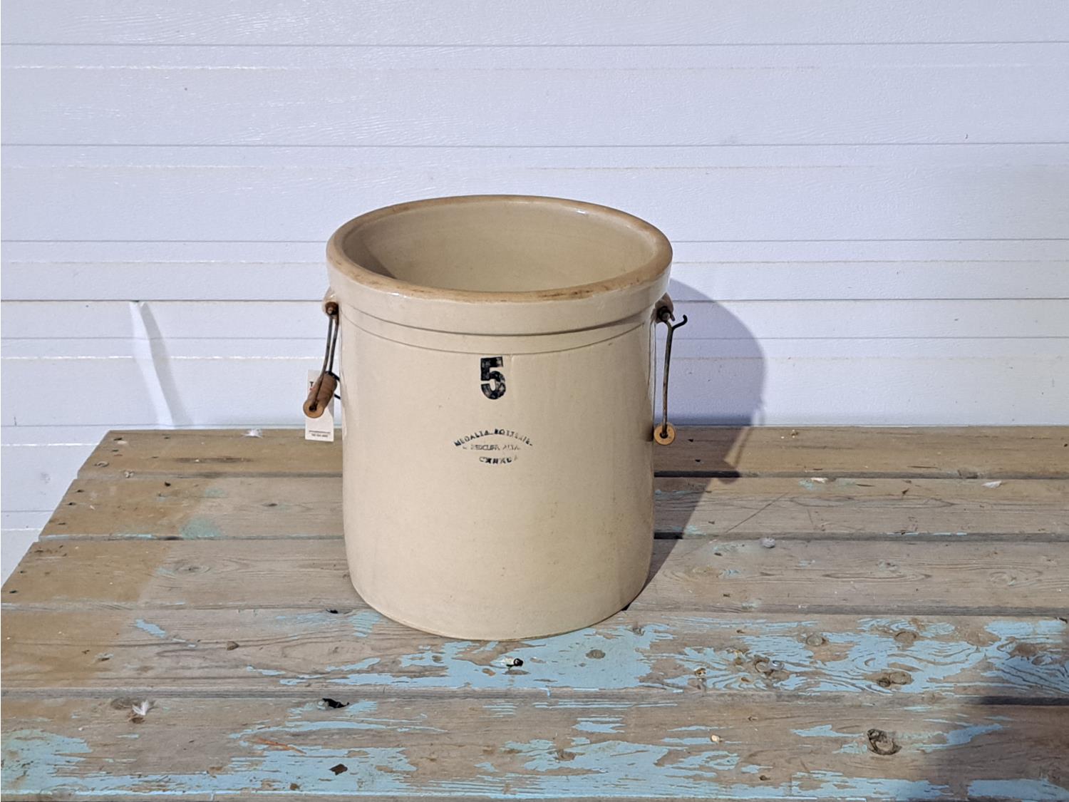 Vintage 5 Gallon Crock [25BB07003-004] | Team Auctions
