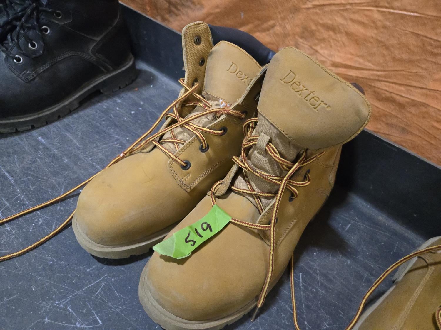 Dexter Size 11W Steel Toed Work Boots (Unused) [25BJ41001-519]