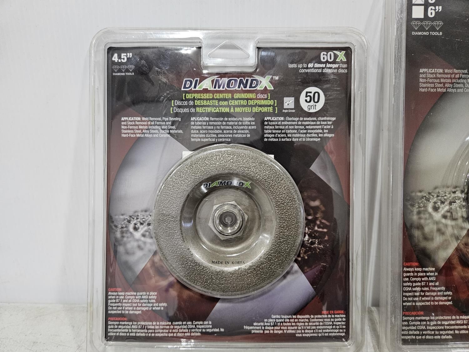 Diamondx Grinding Wheels (Unused) [24KF37990-281] | Team Auctions