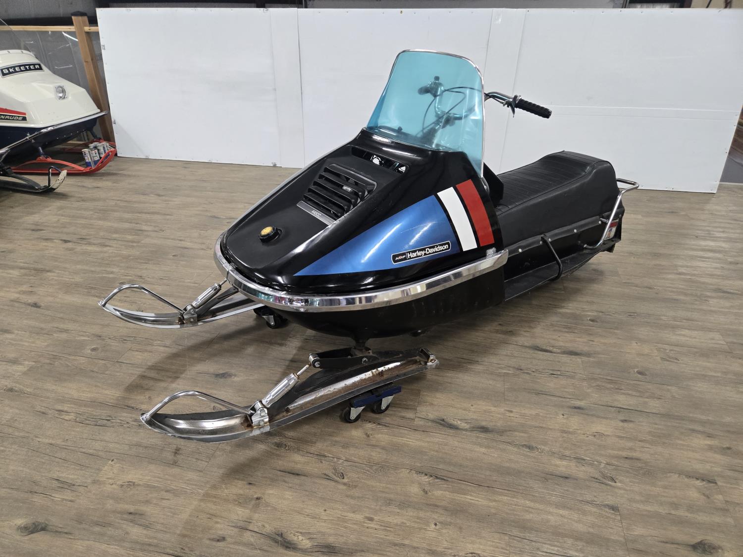 1973 AMF Harley Davidson 440 Snowmobile [25IJ05001-006] | Team Auctions
