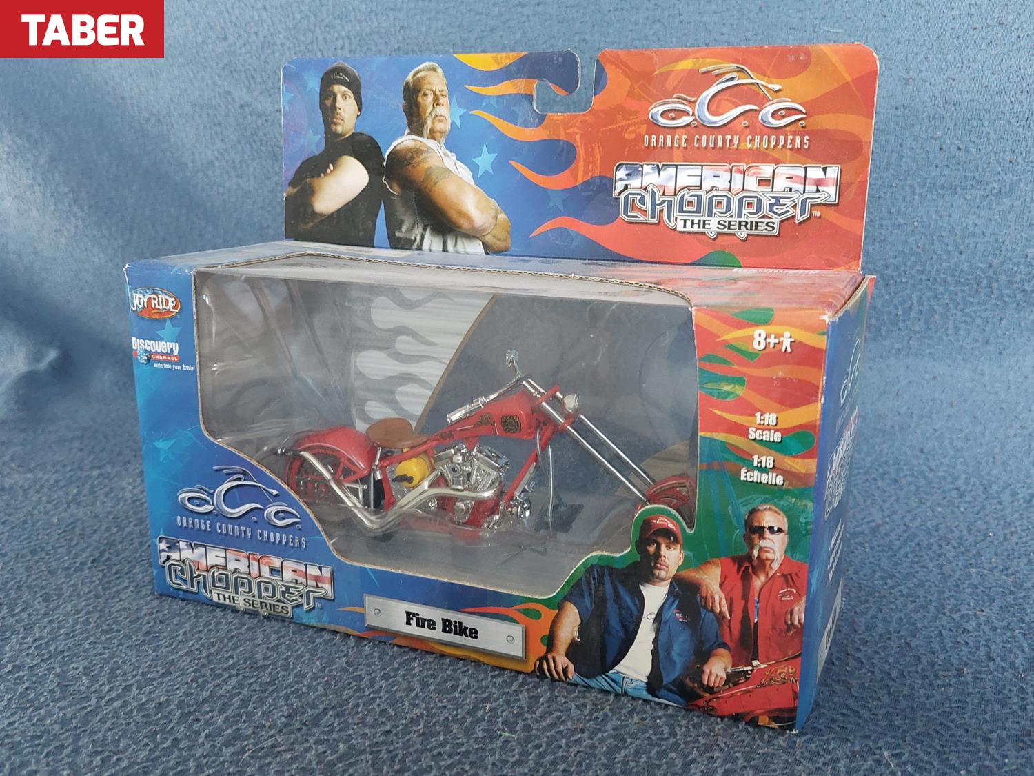 Joy Ride American Chopper Fire Bike (New in Box) [25IH02028-115] | Team ...