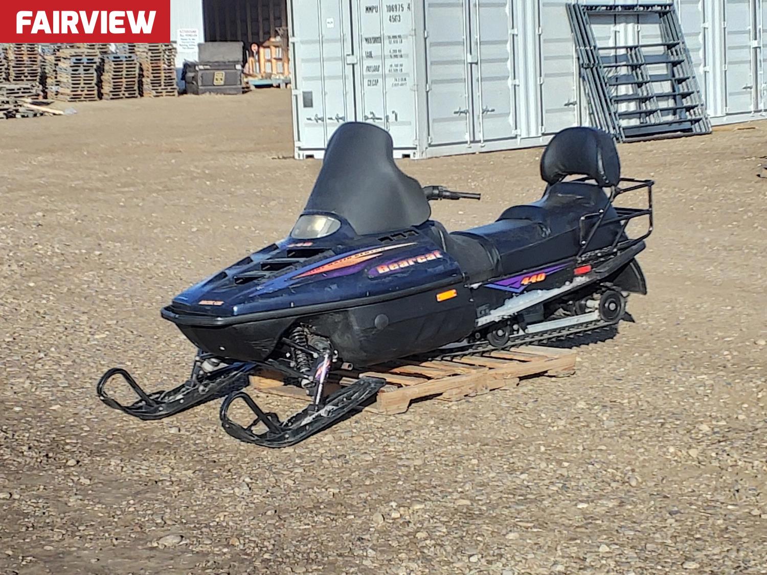 1999 Arctic Cat Bearcat 440 Snowmobile [25KC07004-001] | Team Auctions