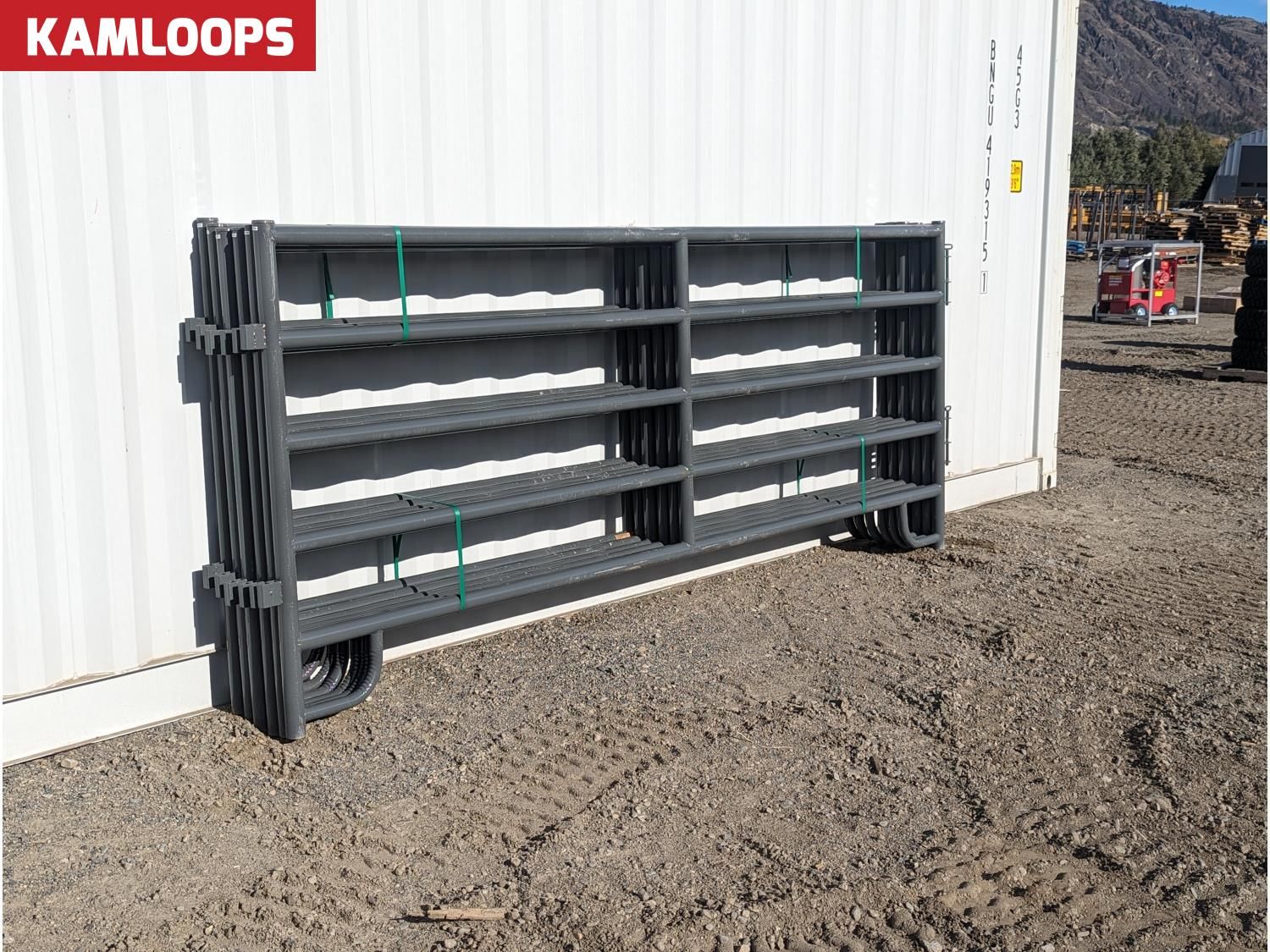 (6) 12 Ft Standard Duty 5 Bar Magnum Panels (Unused) [25HG10998-042 ...