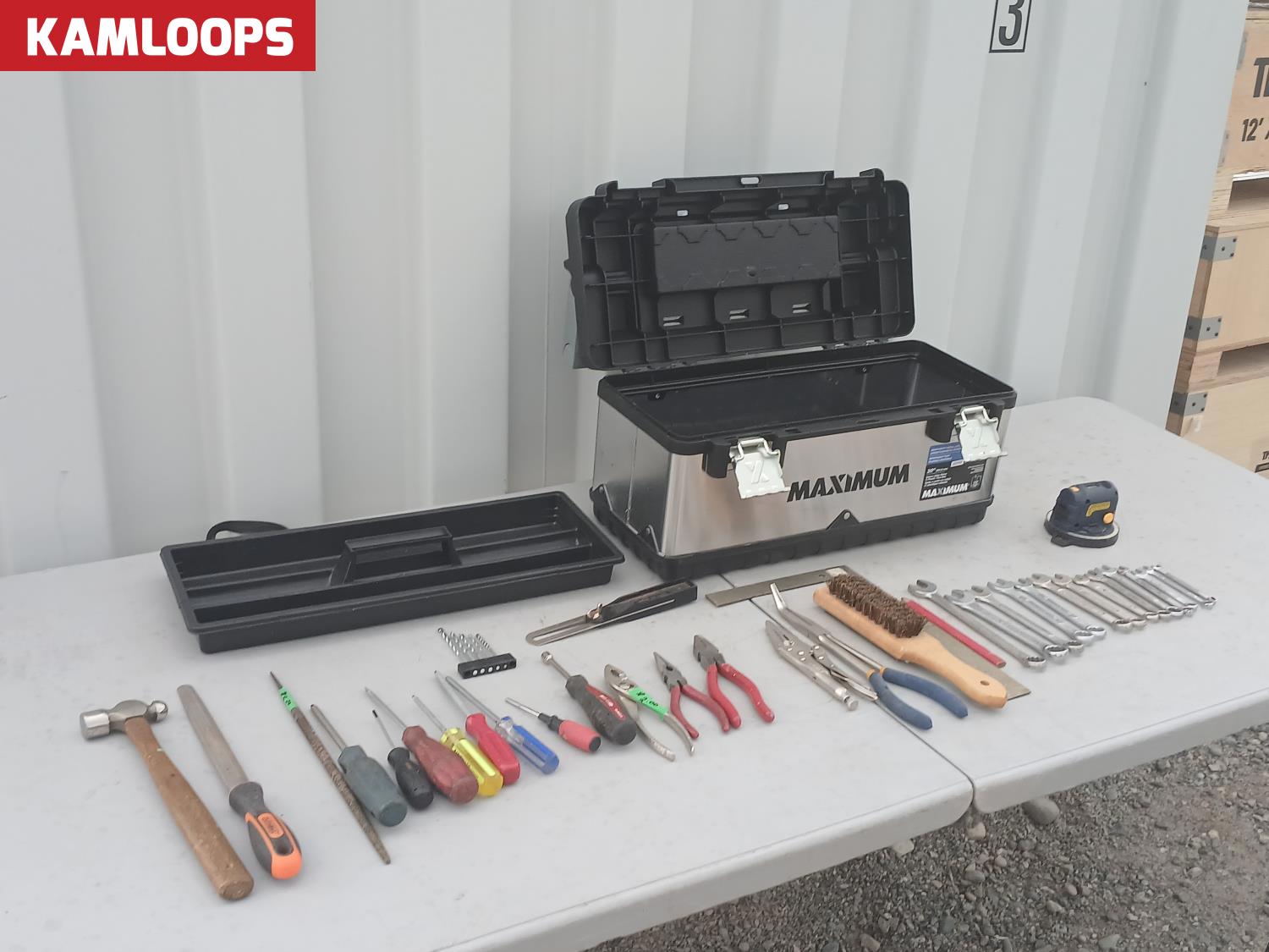 Tool Box and Quantity of Hand Tools [25FD10021-001] | Team Auctions