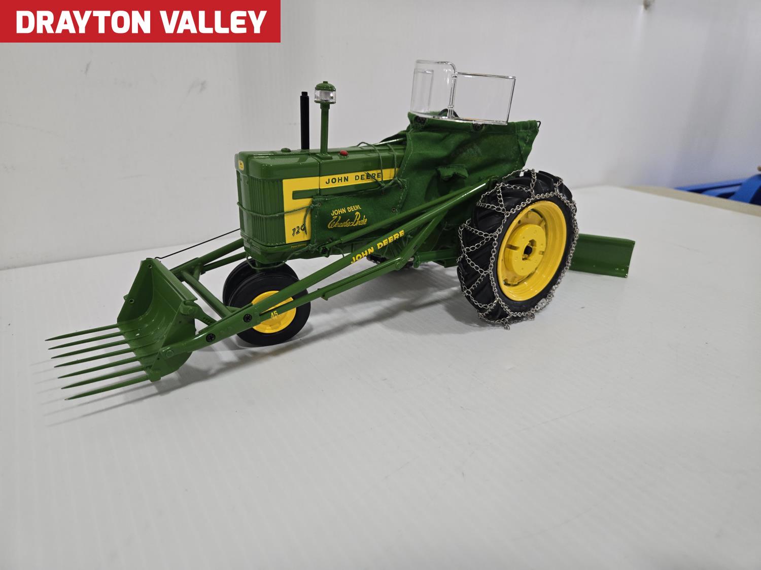 John Deere 720 Loader Tractor with 3 PT Blade [25FL05001-353] | Team ...