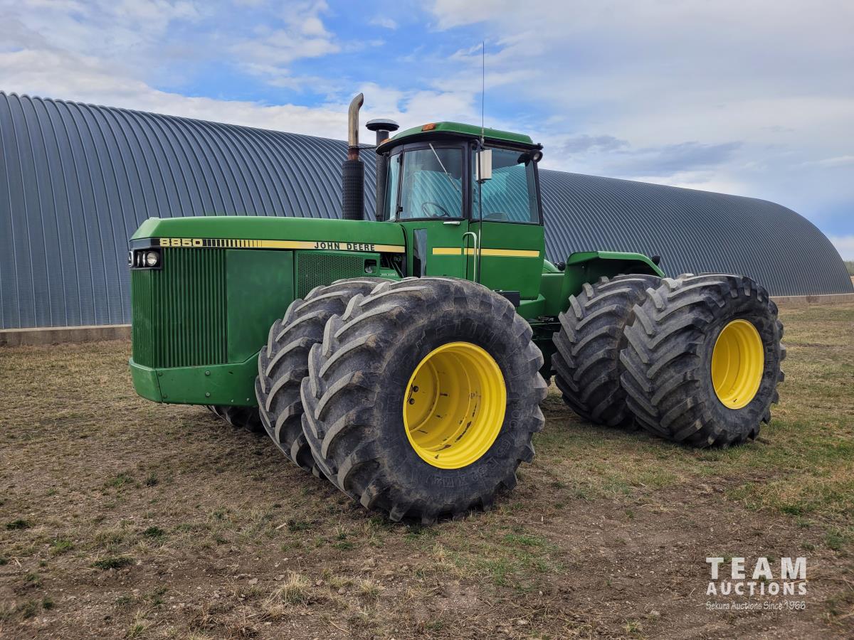 1983 John Deere 8850 4WD Tractor [23FF07001-002] | Team Auctions
