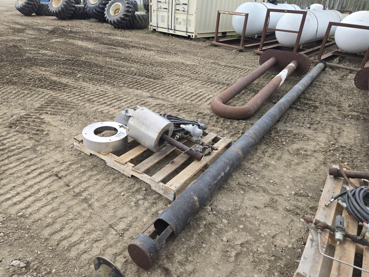 Complete Propane Heater with Tube & Stack (For 400 Barrel Oilfield Tank ...