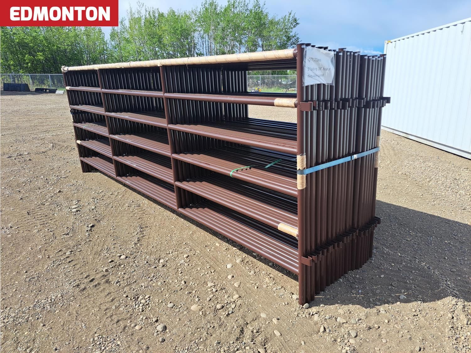 (6) 16 Ft Heavy Duty Alley Panels (Unused) [25LE10798-020] | Team Auctions