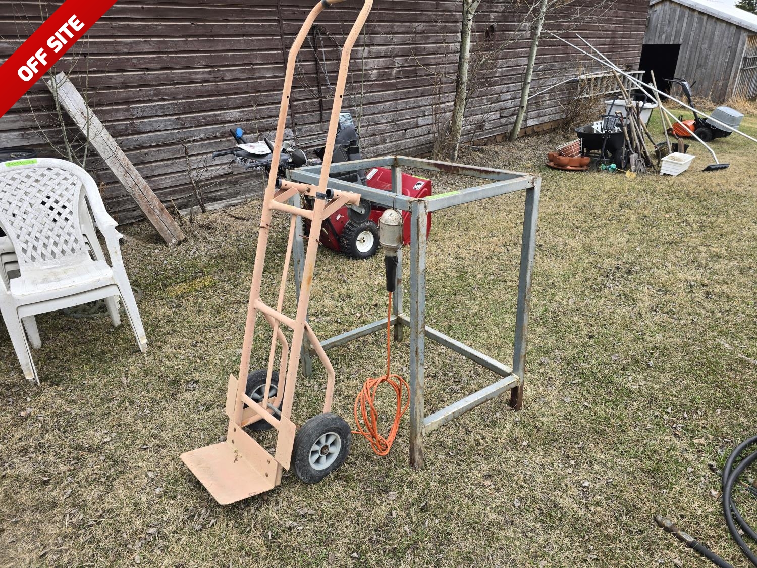 Work Bench Frame & Dolly [24EH37001-017] | Team Auctions