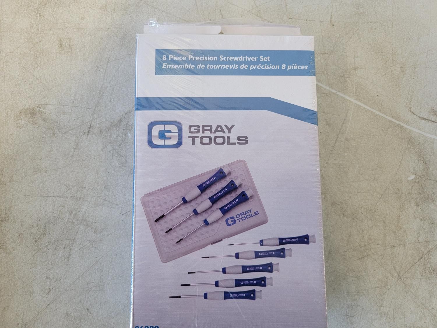 Gray Tools 9 Piece Heavy Duty Screwdriver Set, 8 Piece Precision ...