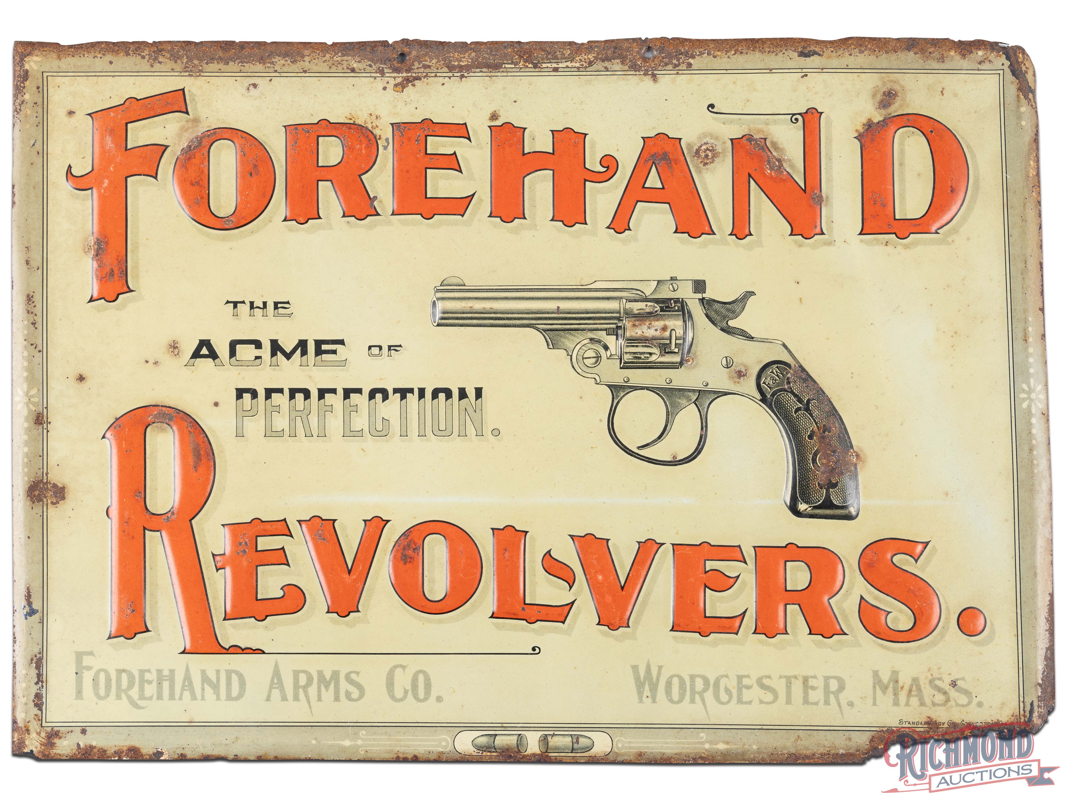 Scarce Forehand Revolvers "Acme of Perfection" Forehand Arms Co ...