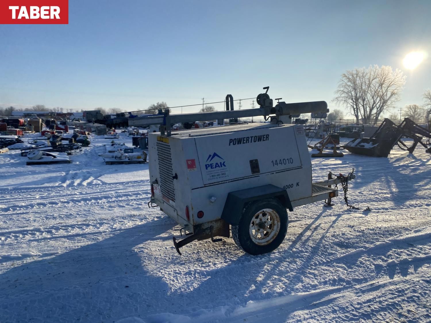 2000 Frontier PT4000 21 Kw Light Tower [25KI02173-002] | Team Auctions