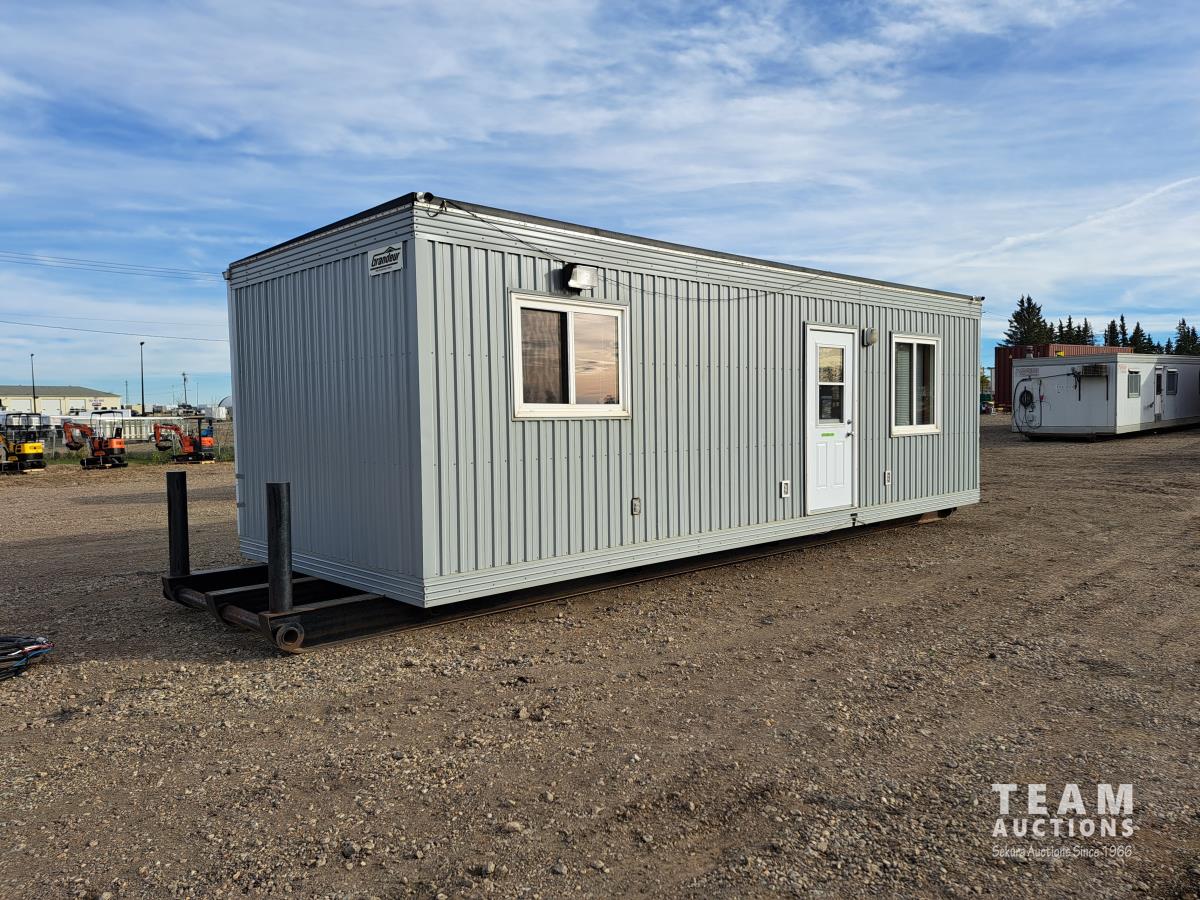 30 Ft X 12 Ft Skid Office Shack [23JC18010-099] | Team Auctions
