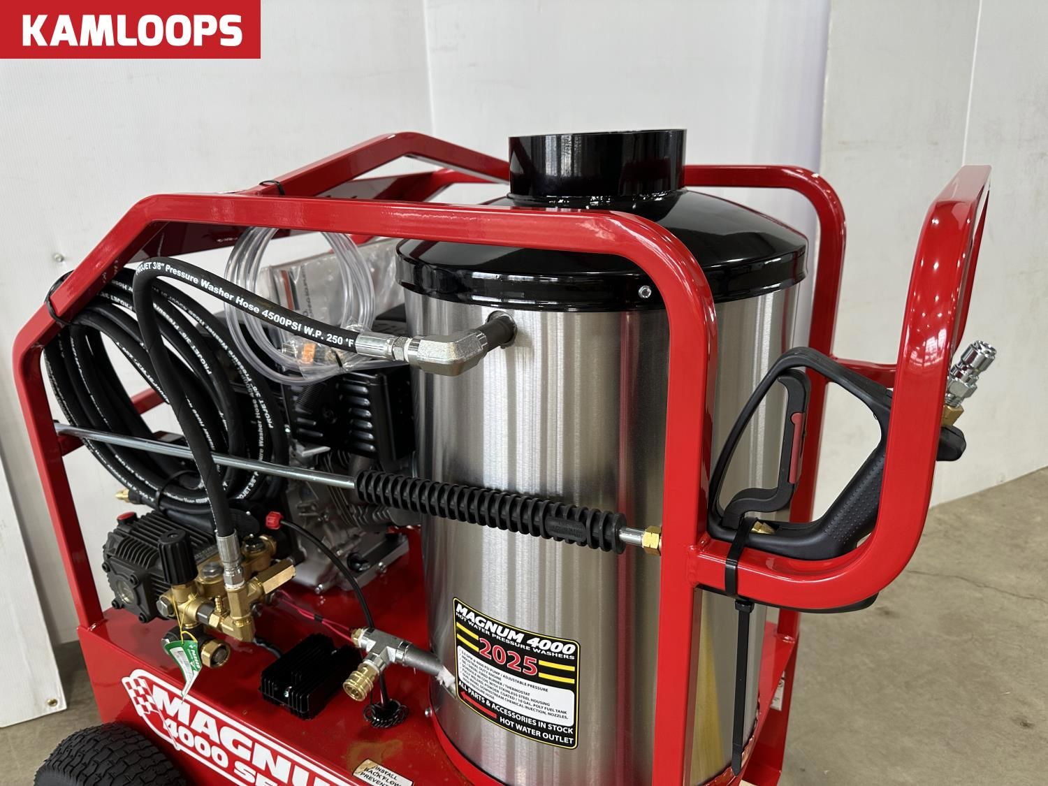 Easy Kleen Magnum 4000 Series Gold Diesel Fired Hot Water Pressure ...