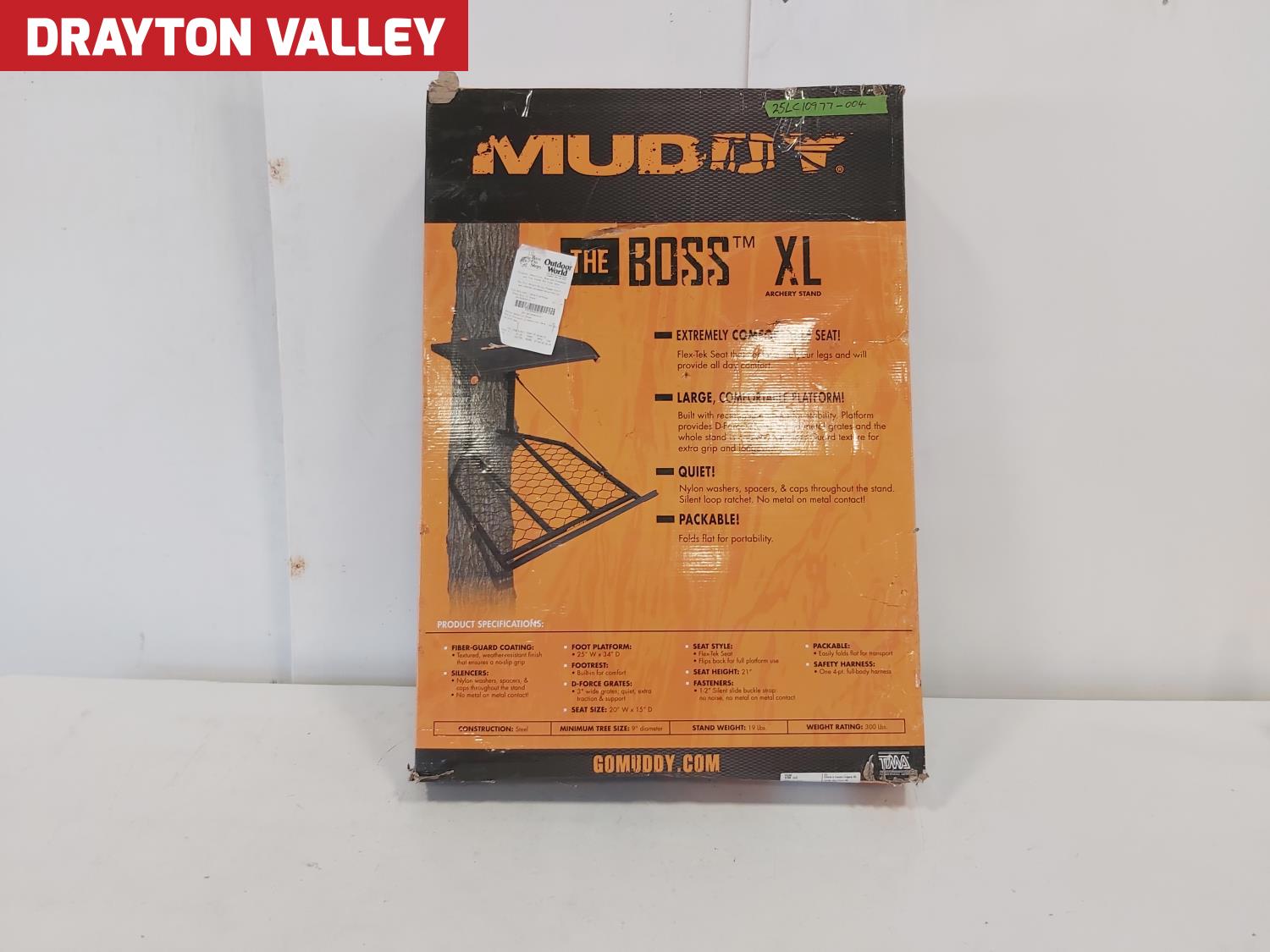 Muddy The Boss XL Tree Stand [25LC10977-004] | Team Auctions