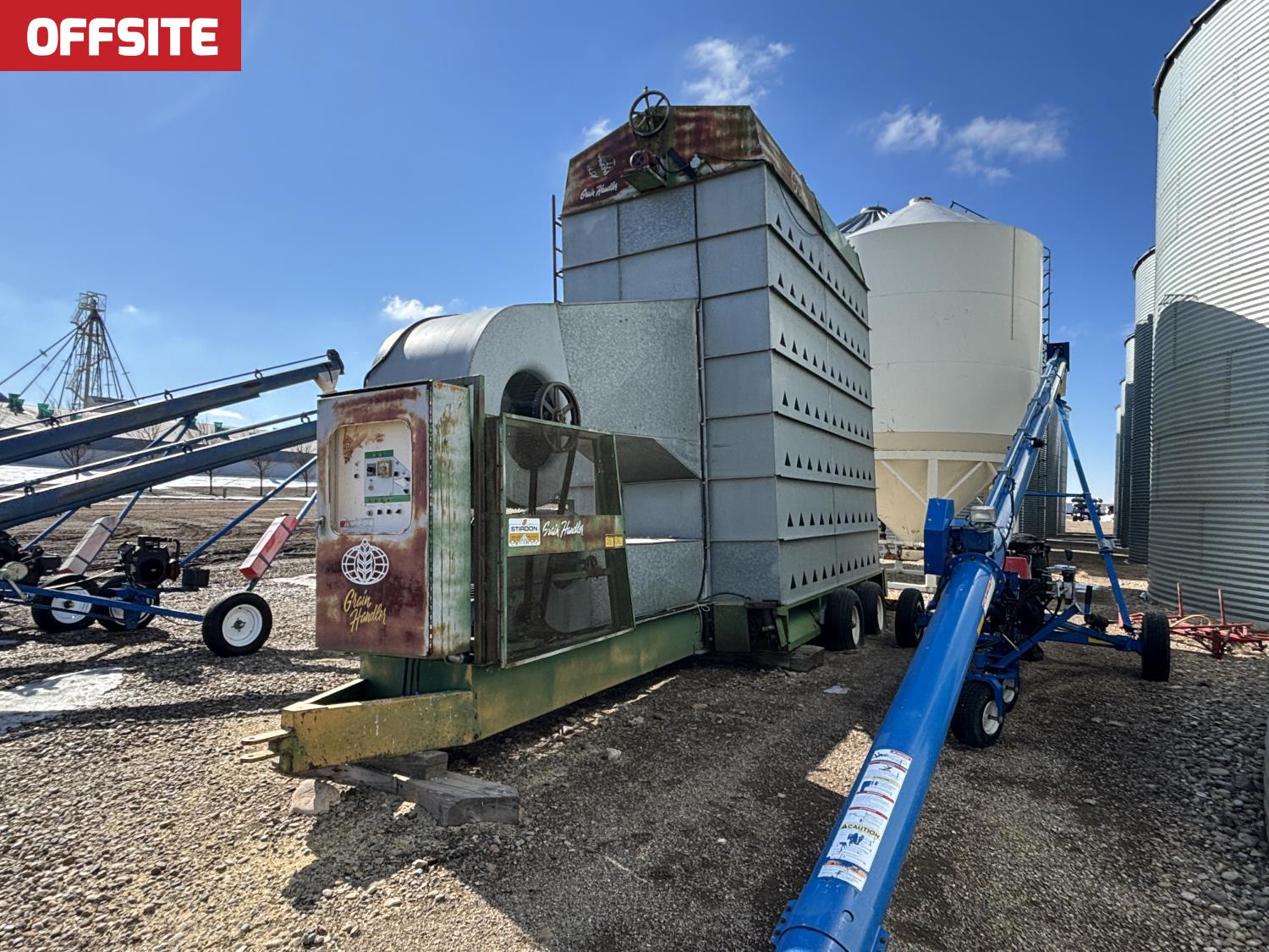 Grain Handler Pneumatic Systems CH1606 7 Tier Grain Dryer (Inoperable ...