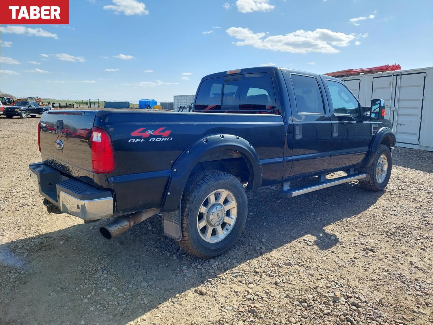 2009 Ford F350 Lariat Super Duty 4X4 Crew Cab Pickup Truck [25EE02070 ...