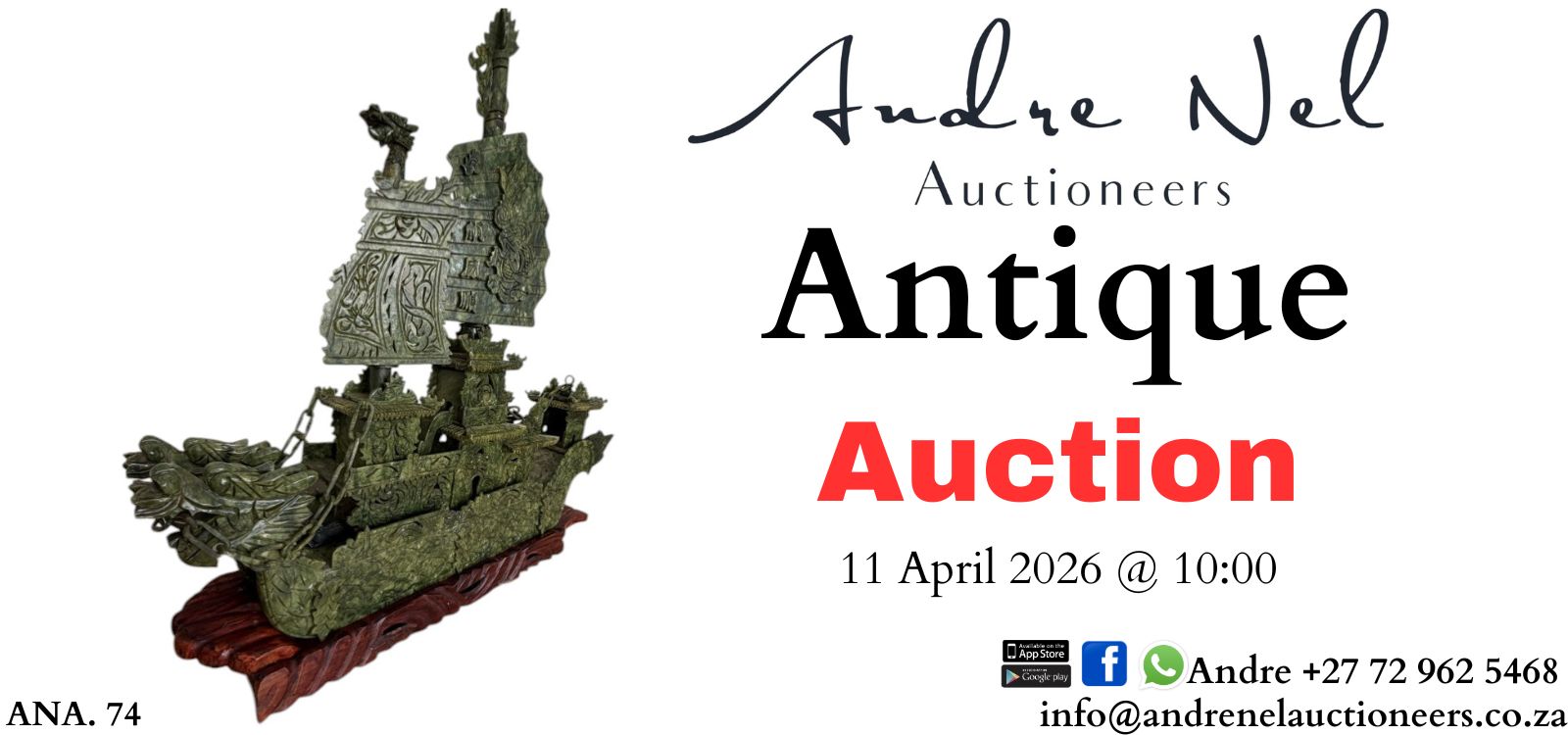 Upcoming Auctions | André Nel Auctioneers