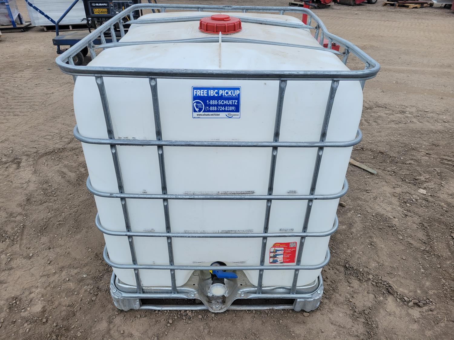 1000 L Caged Poly Tote [24DG37021-006] | Team Auctions