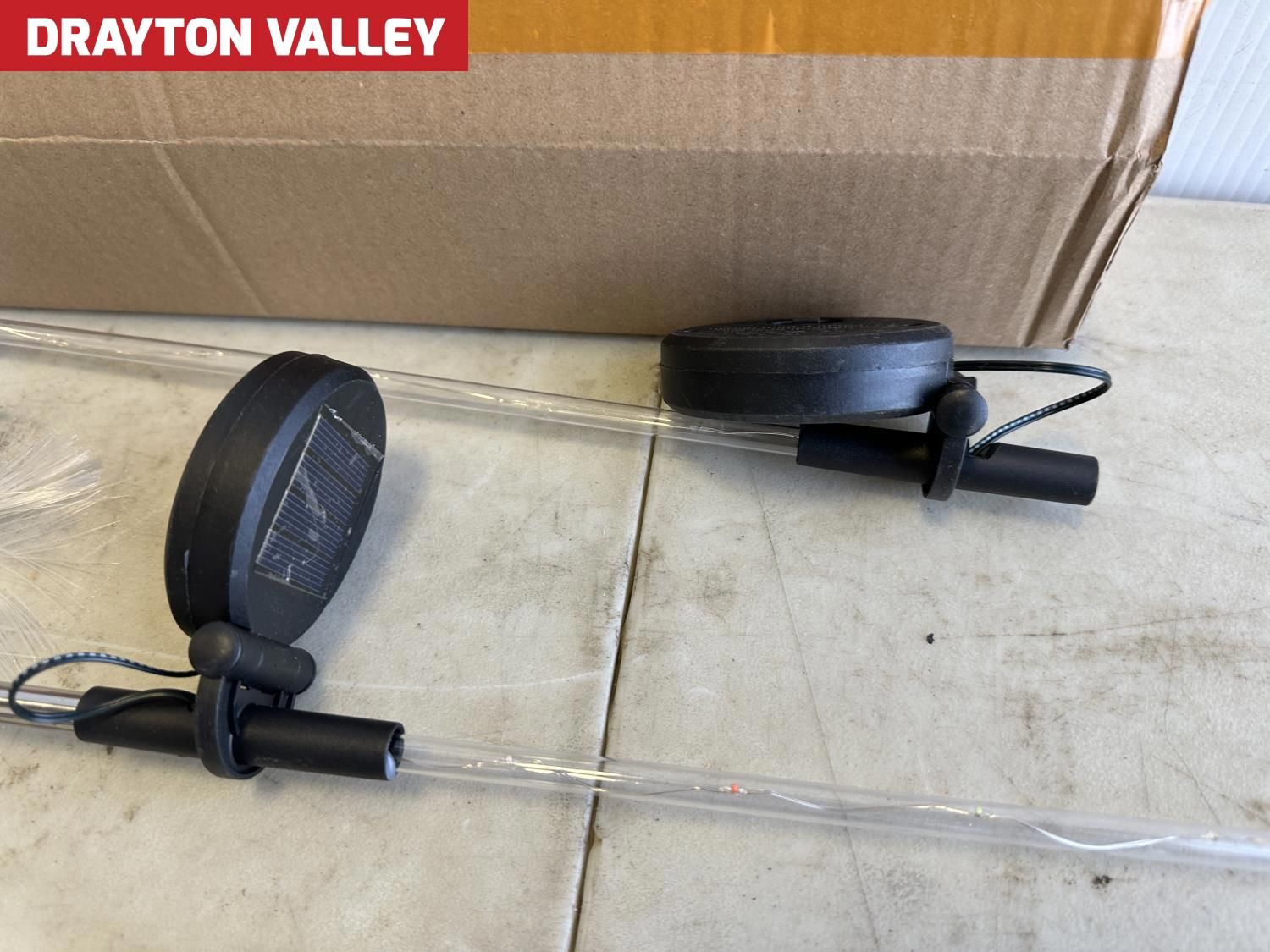 (2) Garden Solar Lights and Smart Pest Repeller [25GB05997-103] | Team ...