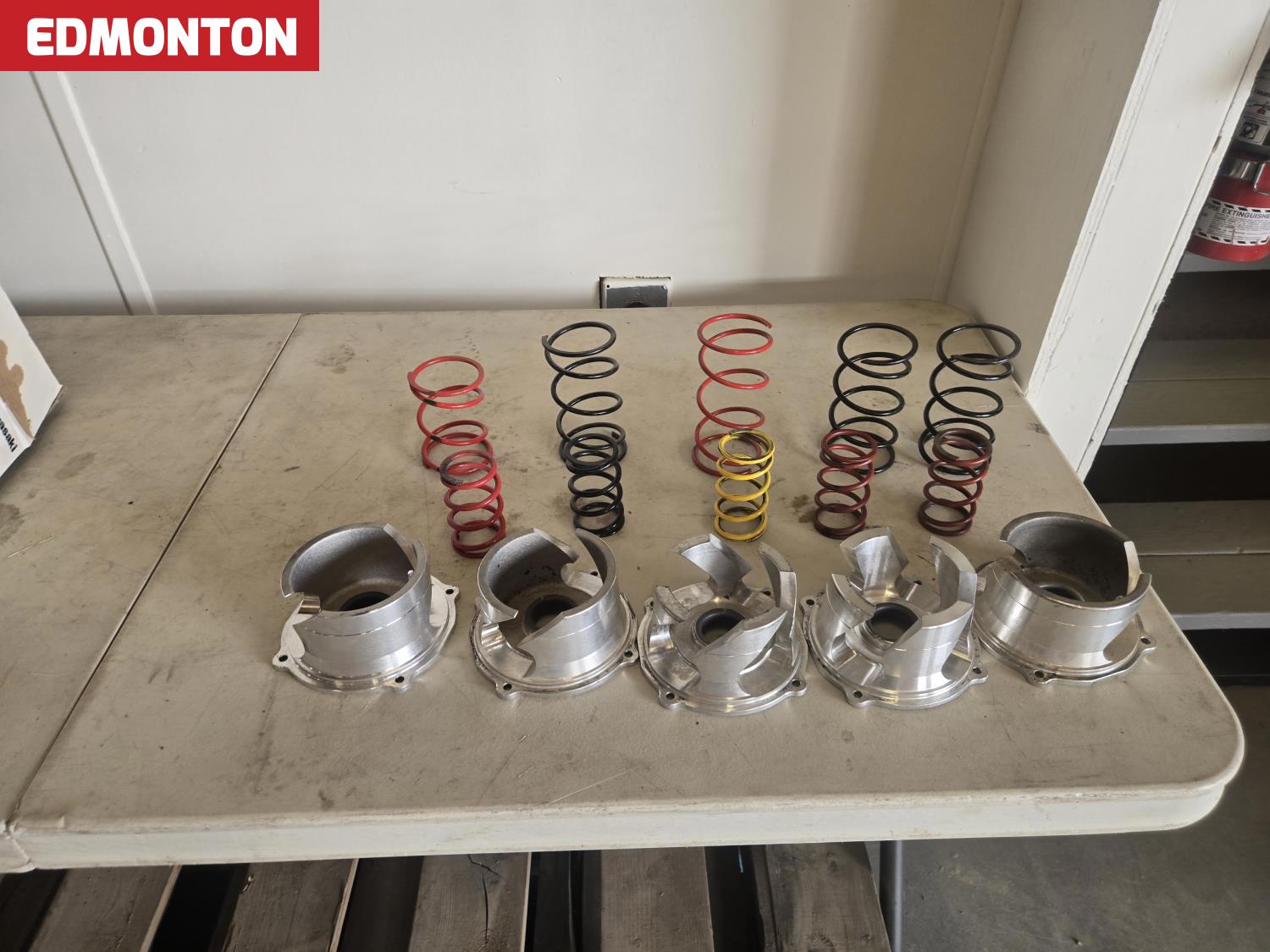 (5) Helix's, (5) Primary Clutch Springs, (5) Secondary Clutch Springs ...