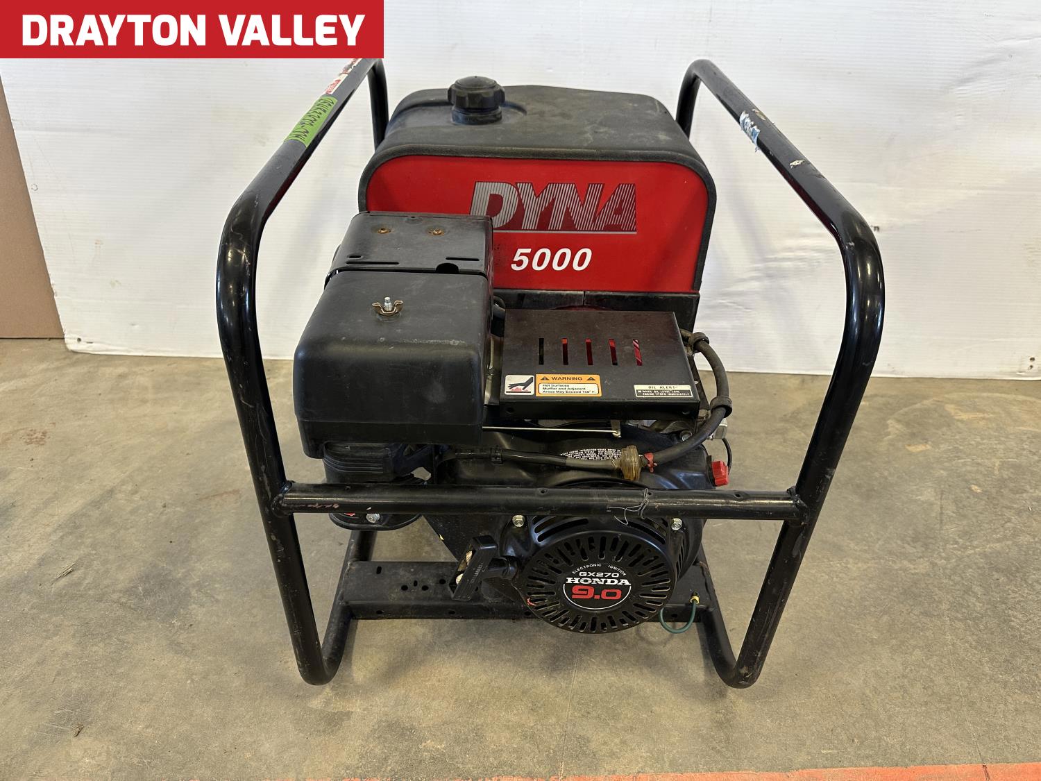 Dyna 5000 Watt Gas Generator [25HB37002-004] | Team Auctions